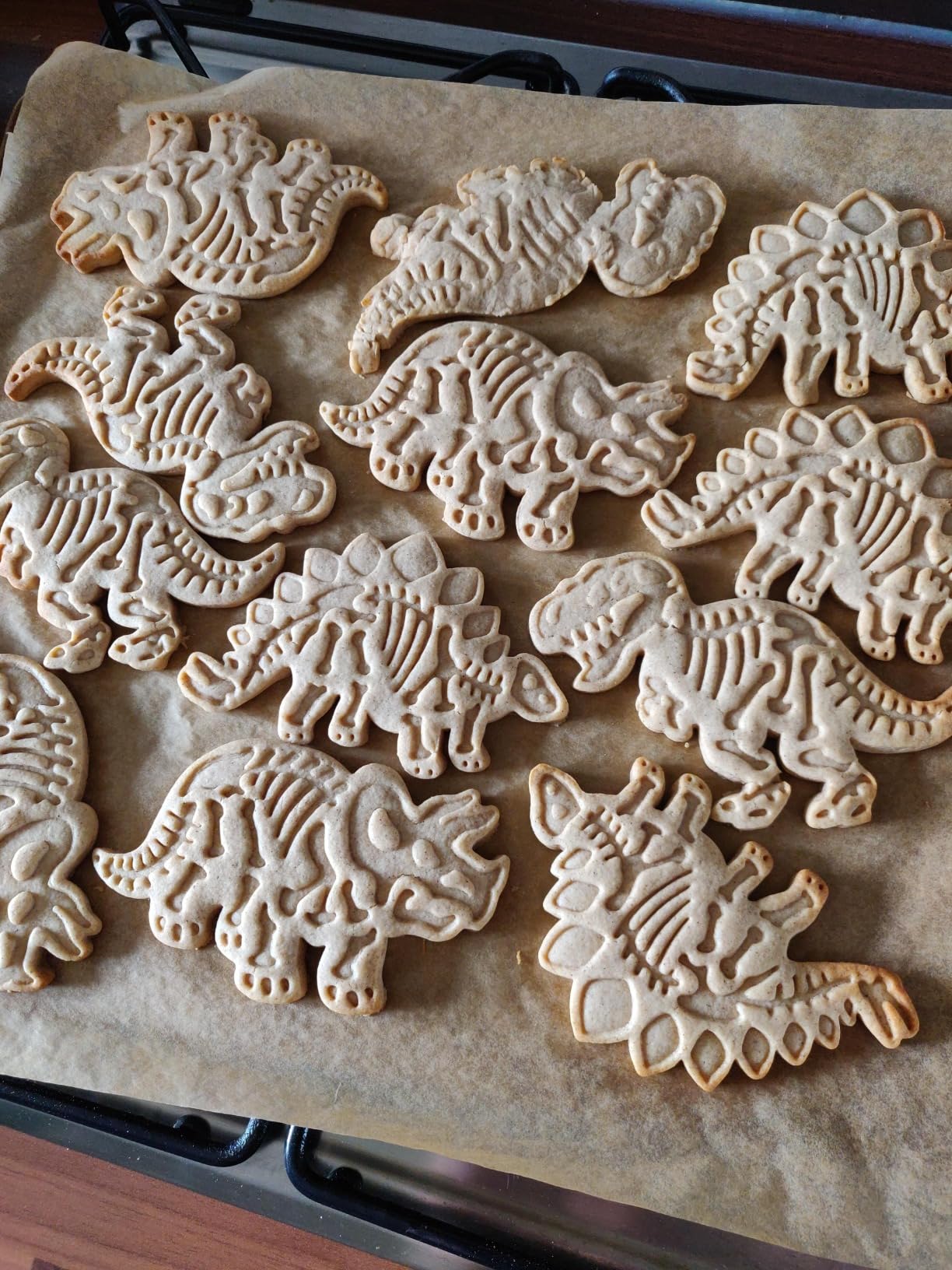 GET FRESH Dinosaur Baking Cooking Tool Set for Kids – 12-PCS Dino ...