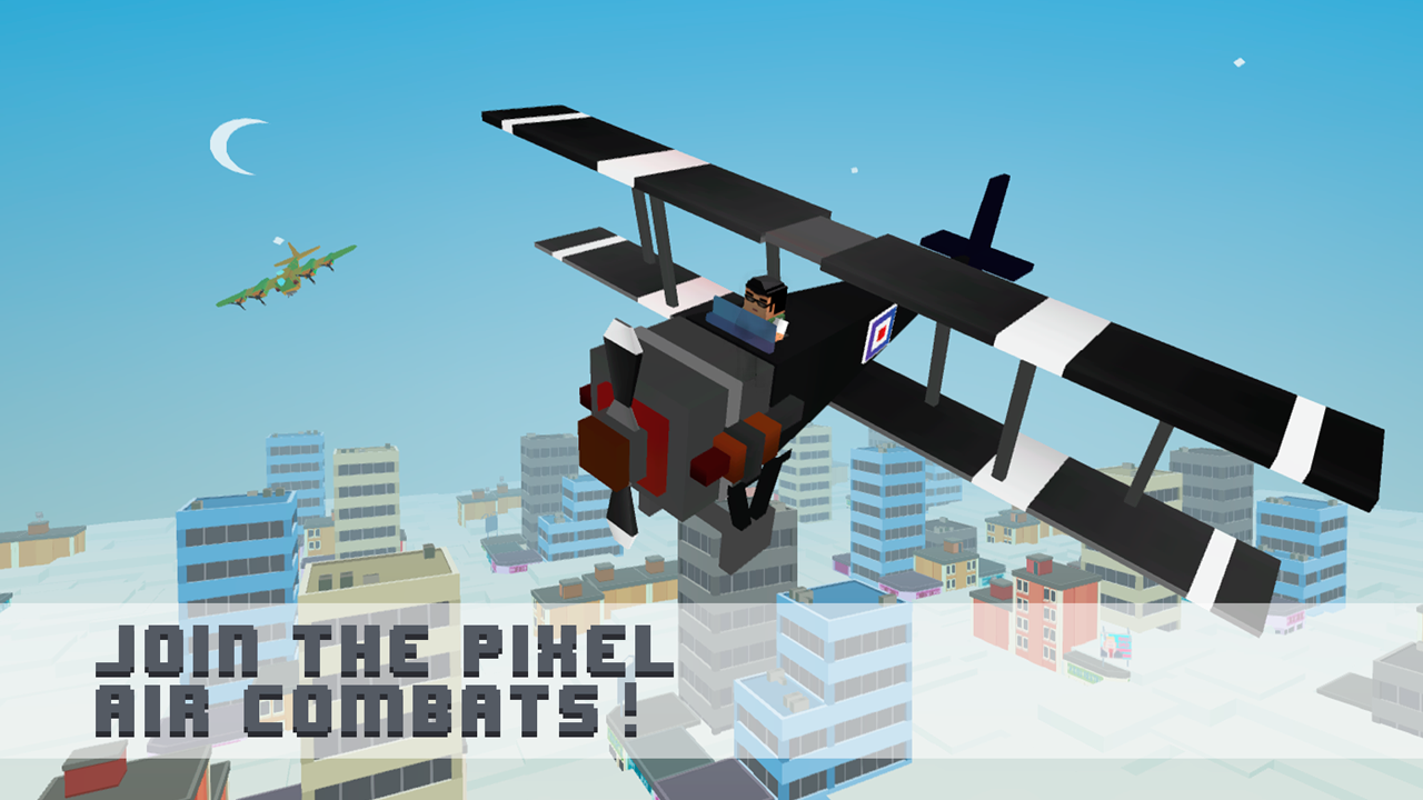 Pixel War: Air Combat Attack 3D | Pixel Warrior Battle Planes Flight ...