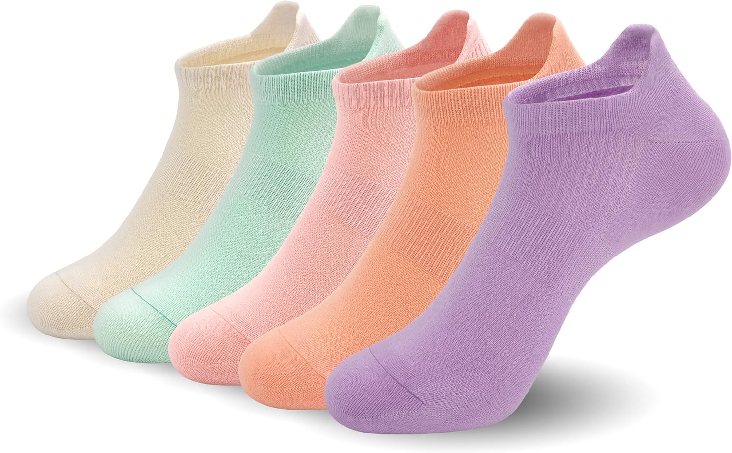 Amazon.com: SERISIMPLE Women Ultra Thin Socks Viscose Bamboo Low Cut No ...