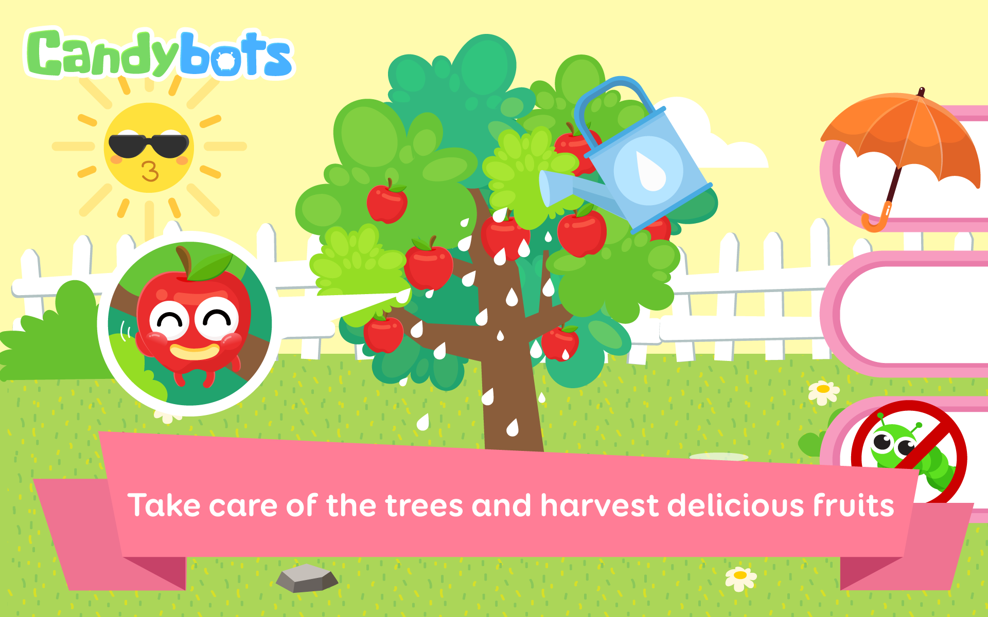 Candybots Fruits Farm 🍉 Kids Gardening-Amazonアプリストアのアプリ