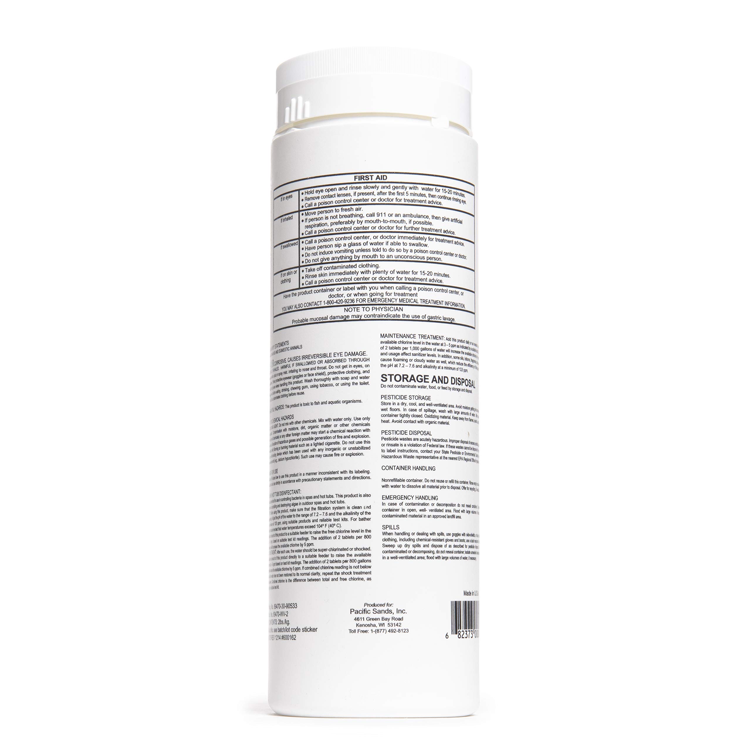 EcoOne | OneShock Spa & Swimming Pool Tablets | Self-Dissolving, Pre ...