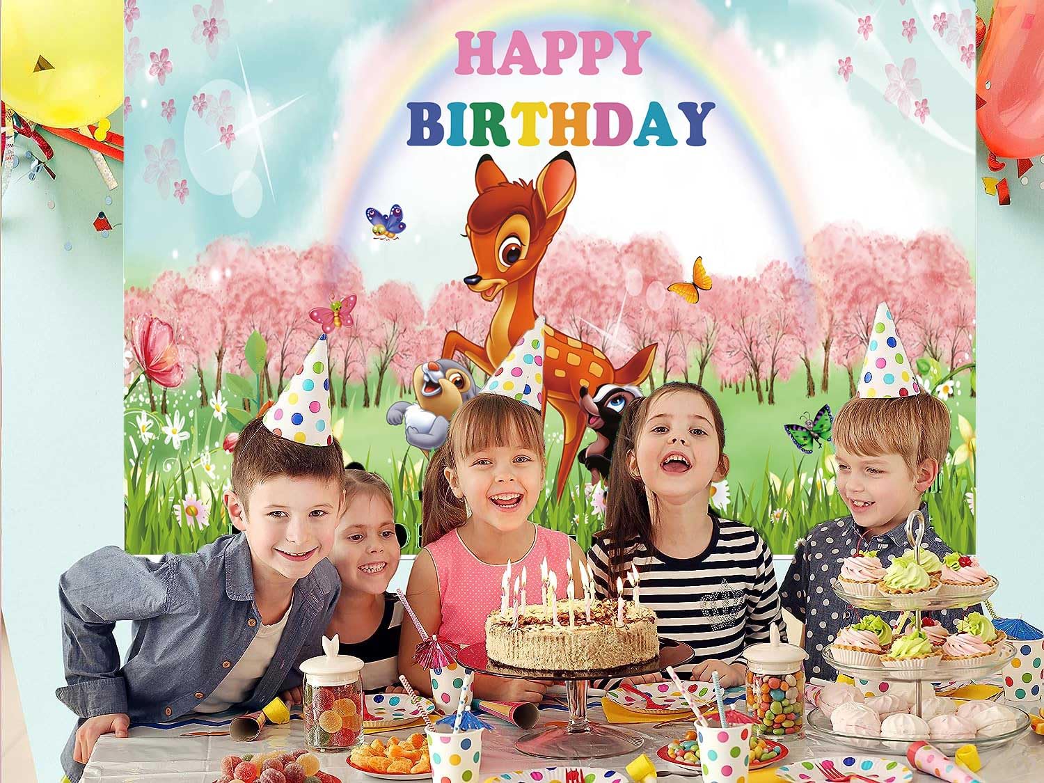 Disney Bambi Birthday Party Supplies 36 Ideas De Bambi Birthday