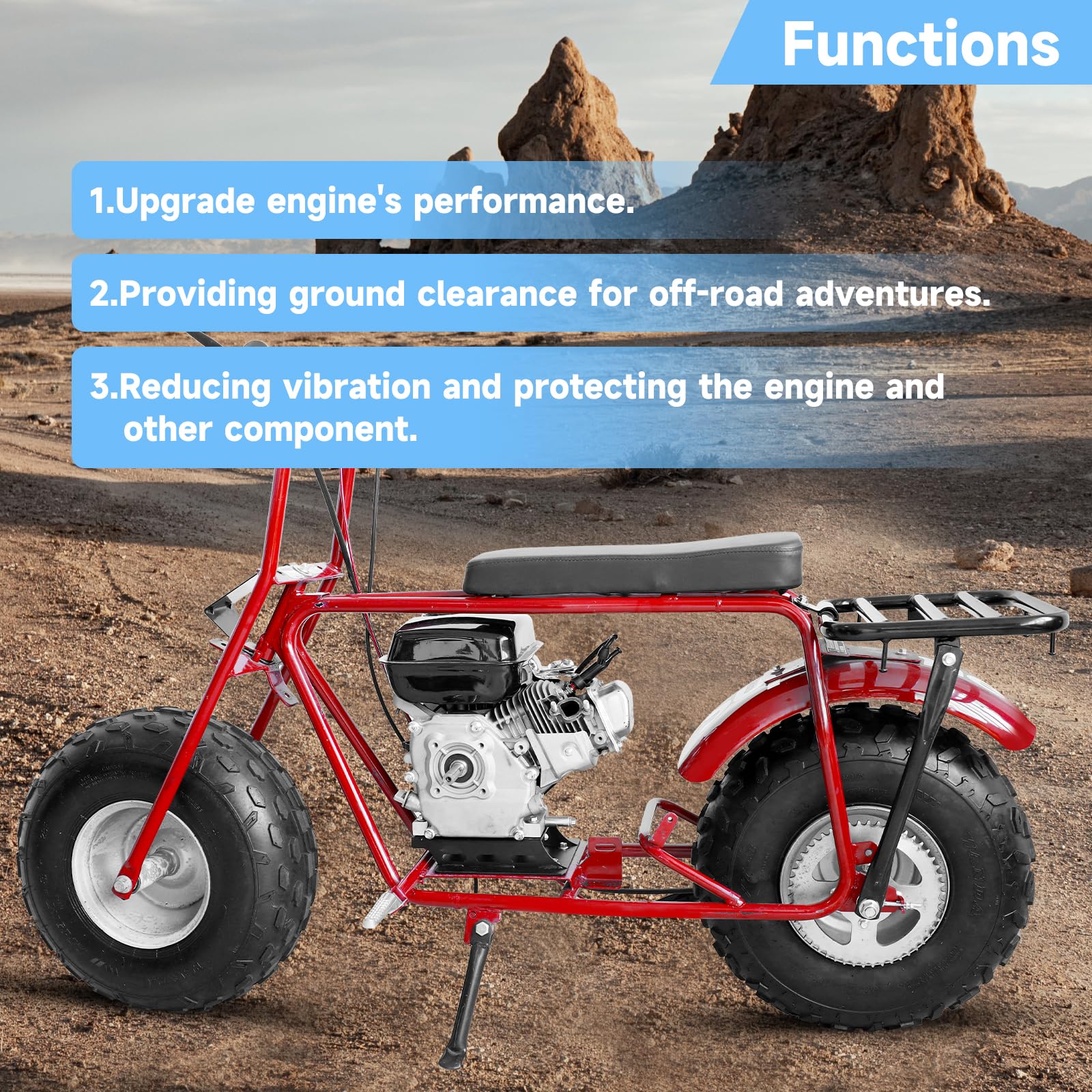 Snapklik.com : Torque Converter Motor Engine Riser Plate For Predator ...