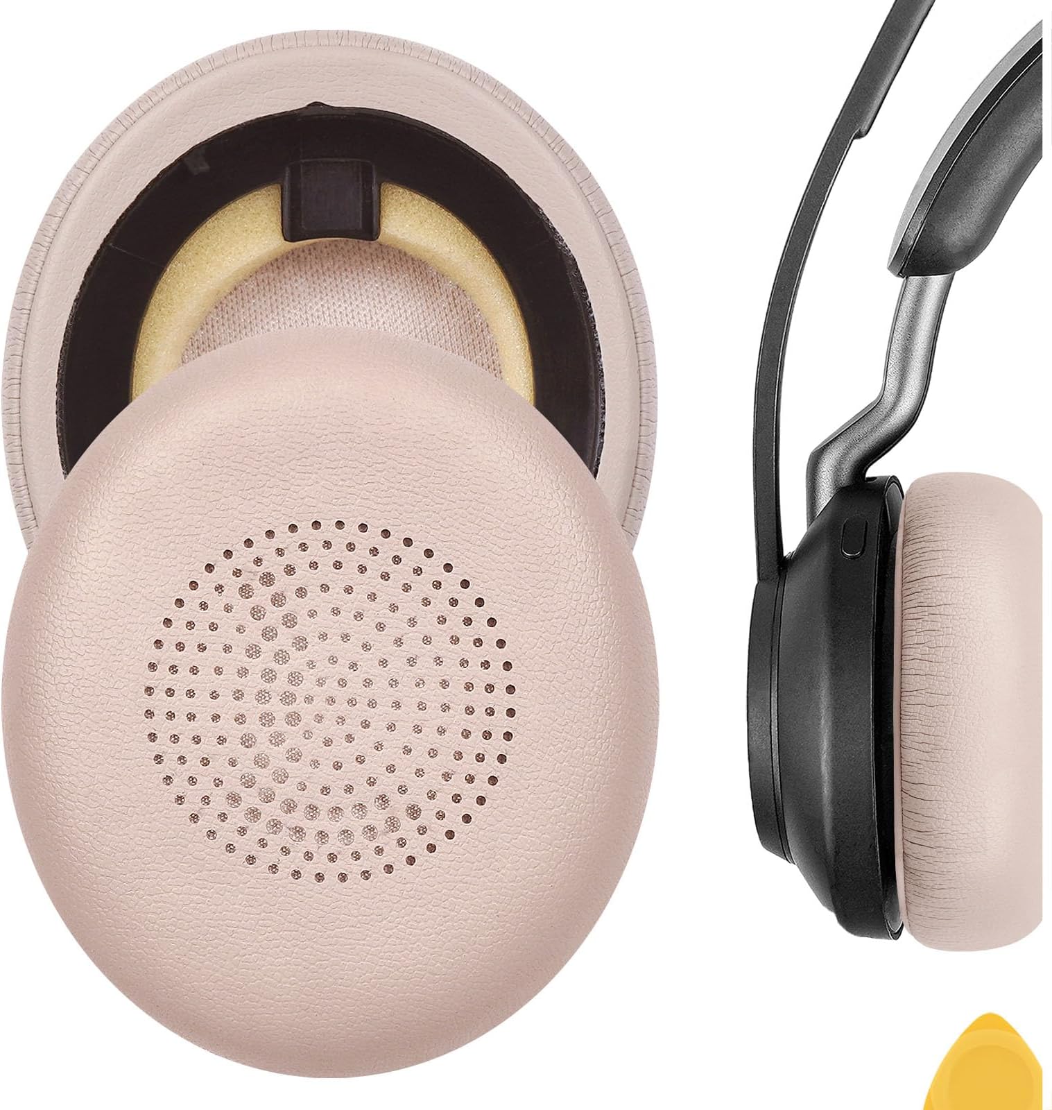 Amazon.com: Geekria QuickFit Replacement Ear Pads for Jabra Evolve2 65 ...