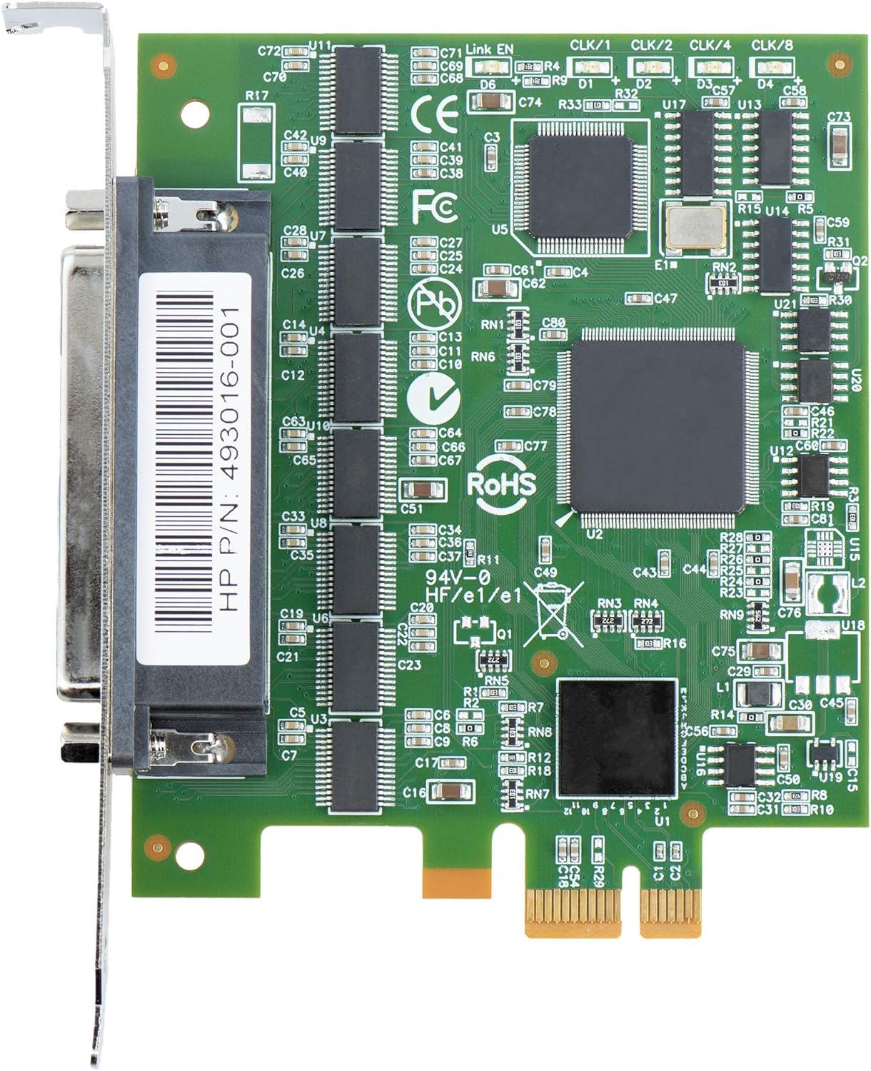 Amazon.com: HP 493016-001 PCIe 8 Port RS232 I/O Card Rev. E : Electronics