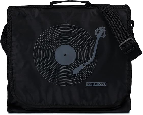 Keep It Vinyl Bag - Vintage Retro Style Record DJ LP Vinyl Records ...