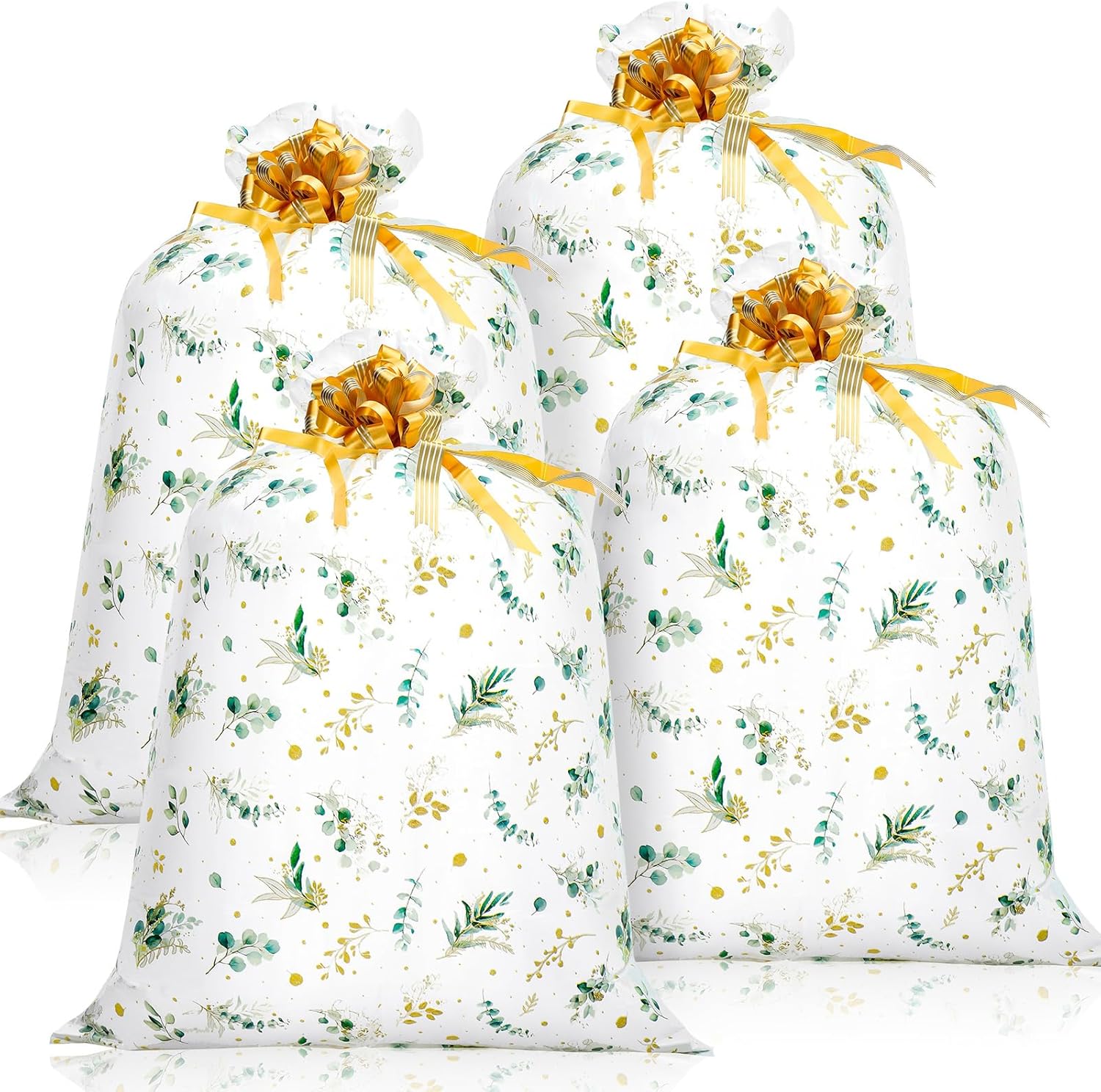 Amazon.com: Outus 4 Pcs 36"x 48" Extra Large Gift Bag Plastic Jumbo ...
