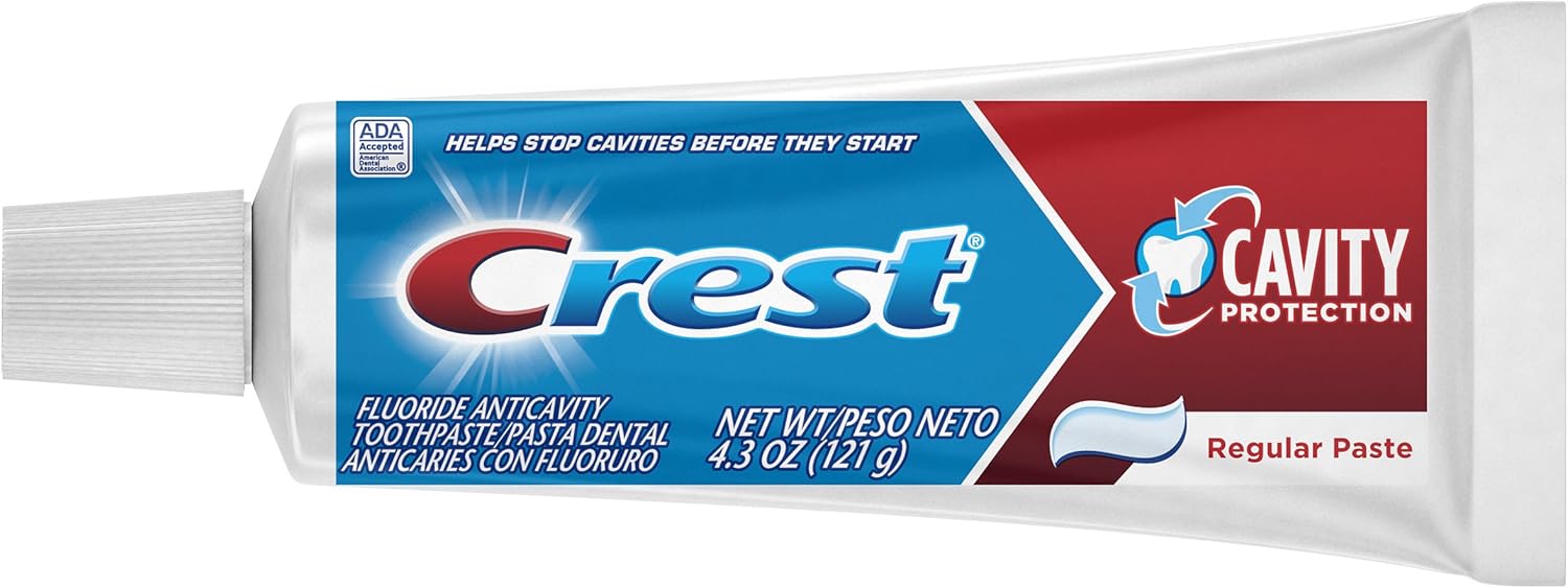 Crest Crest Cavity Protection Gel Toothpaste Regular, Regular 4.6 oz ...