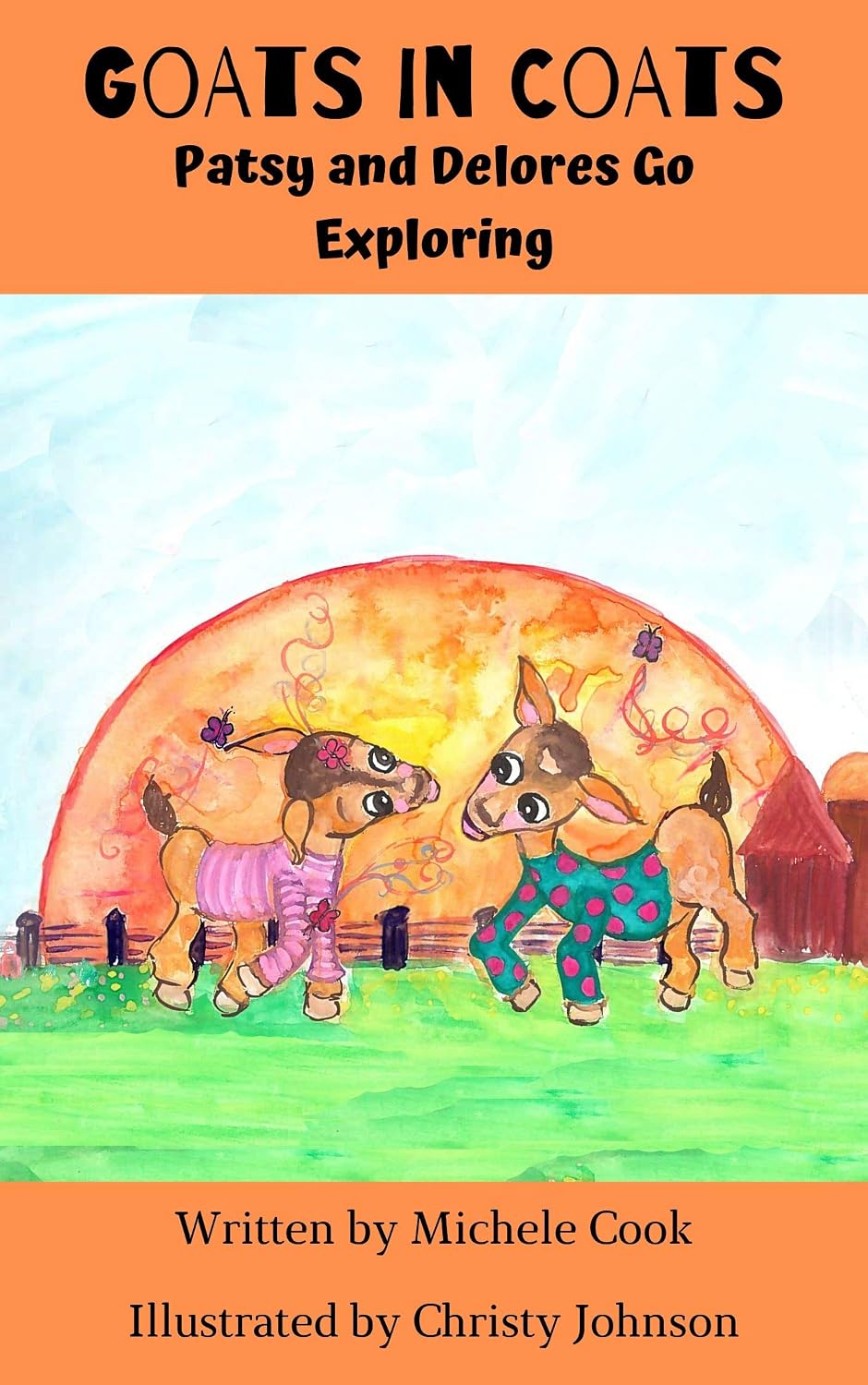 Amazon.com: Goats in Coats: Patsy and Delores Go Exploring eBook : Cook ...