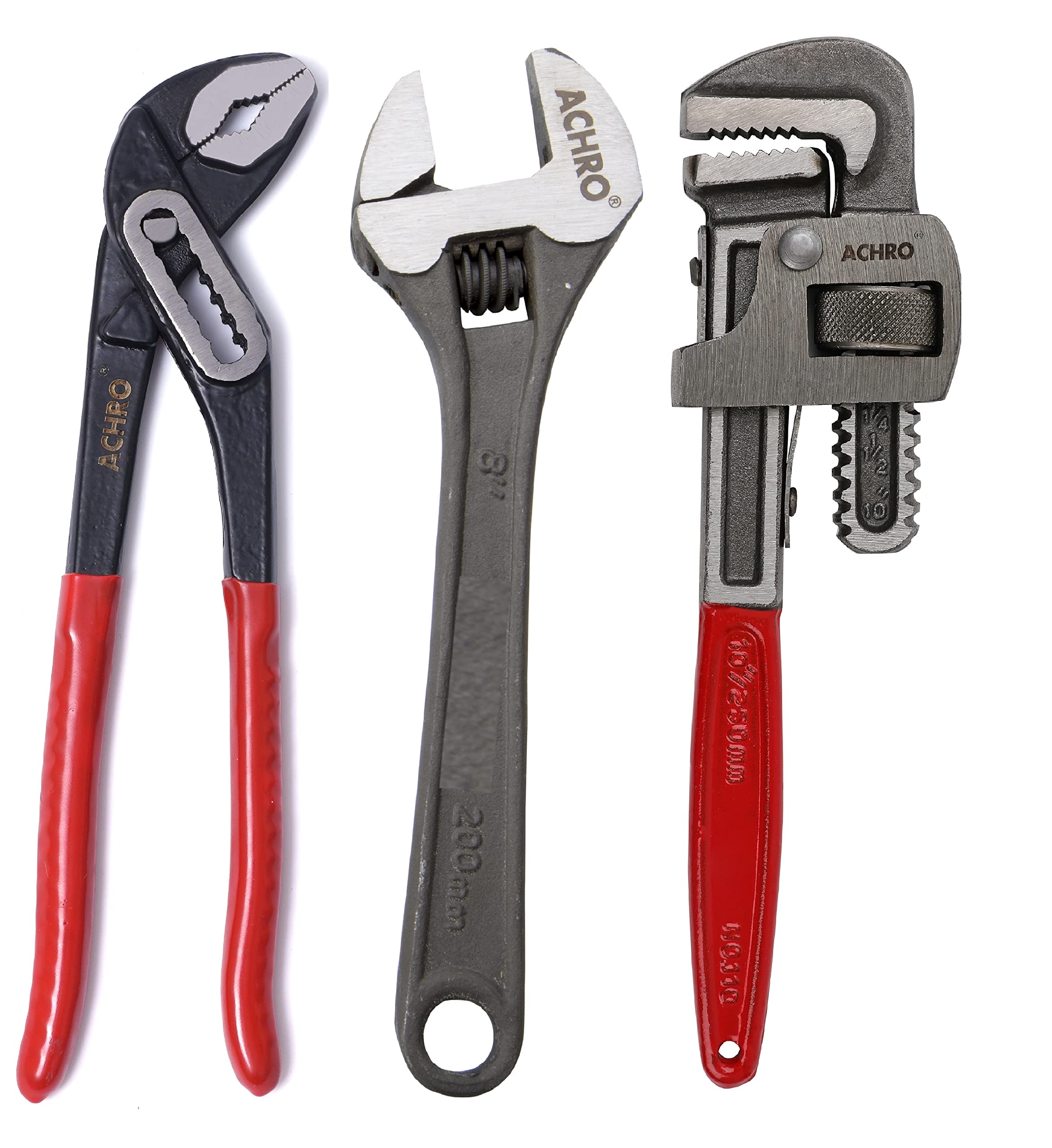 Buy ACHRO Kit Of 3 Tools Plumbing Kit (Contains 10 Inch Water Pump ...
