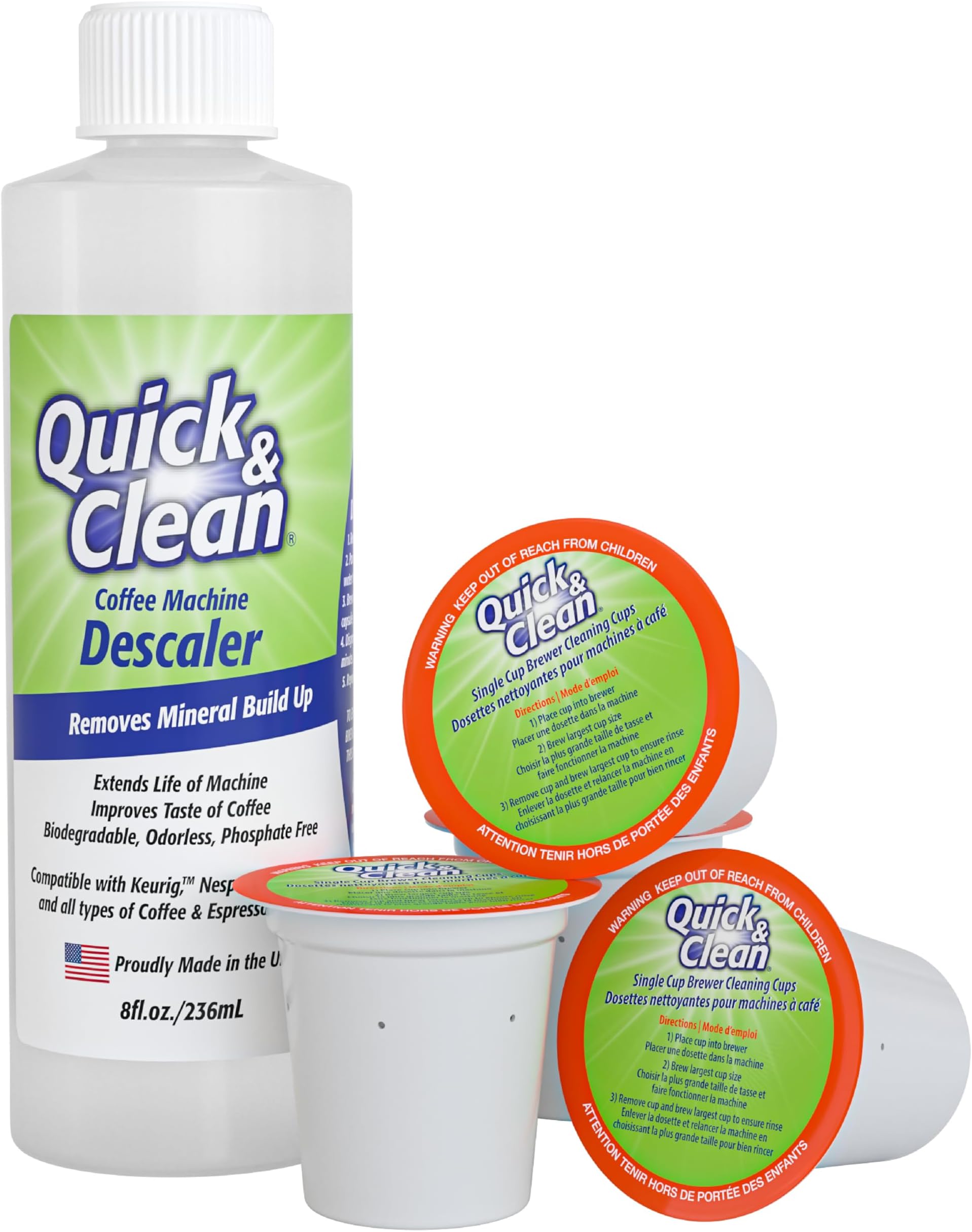 Amazon.com: Keurig 3-Month Brewer Maintenance Kit Includes Descaling ...