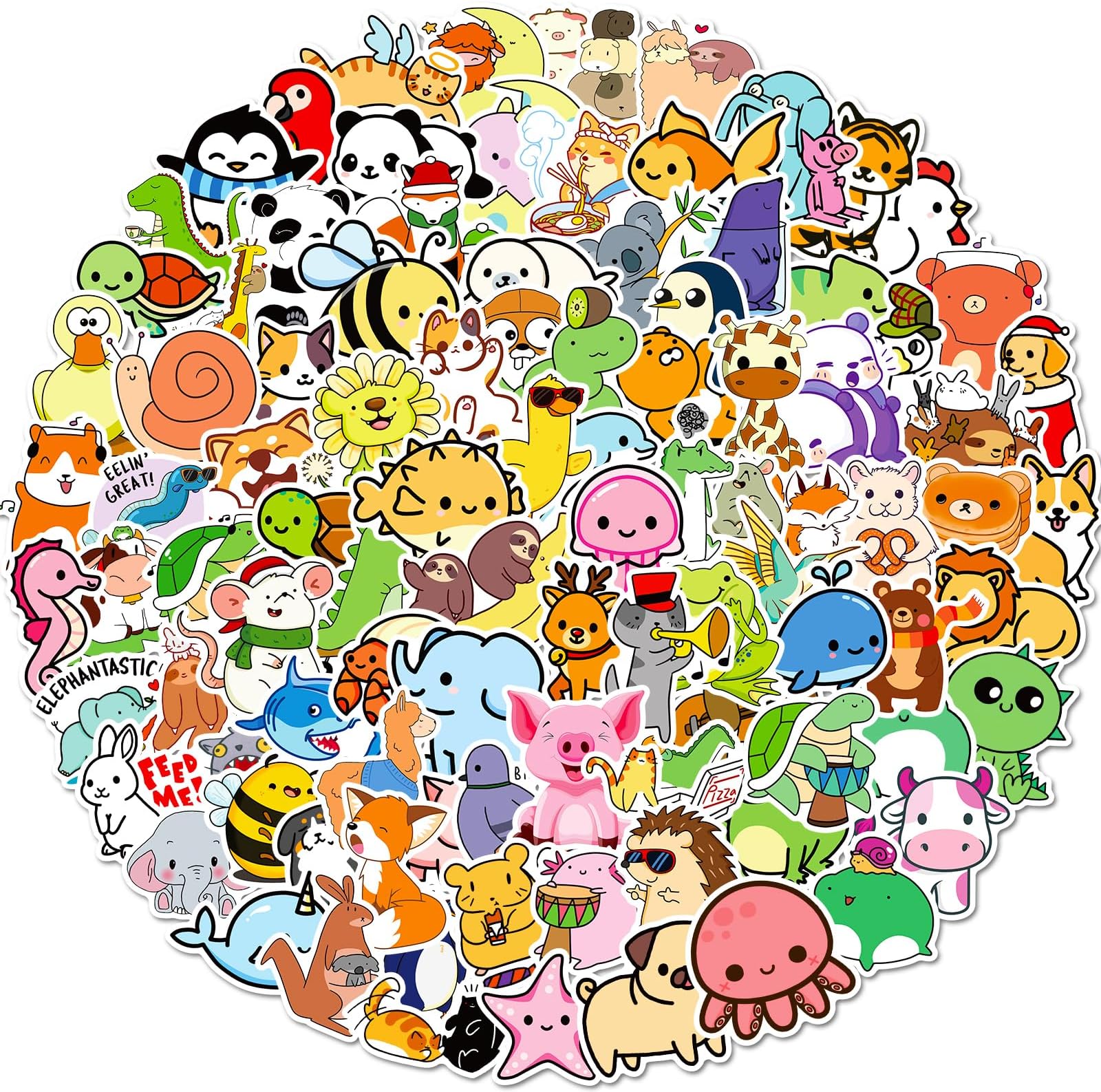 Amazon.com: Cute Puppy Dog Stickers 710 Pieces Funny Pet Dog Stickers ...