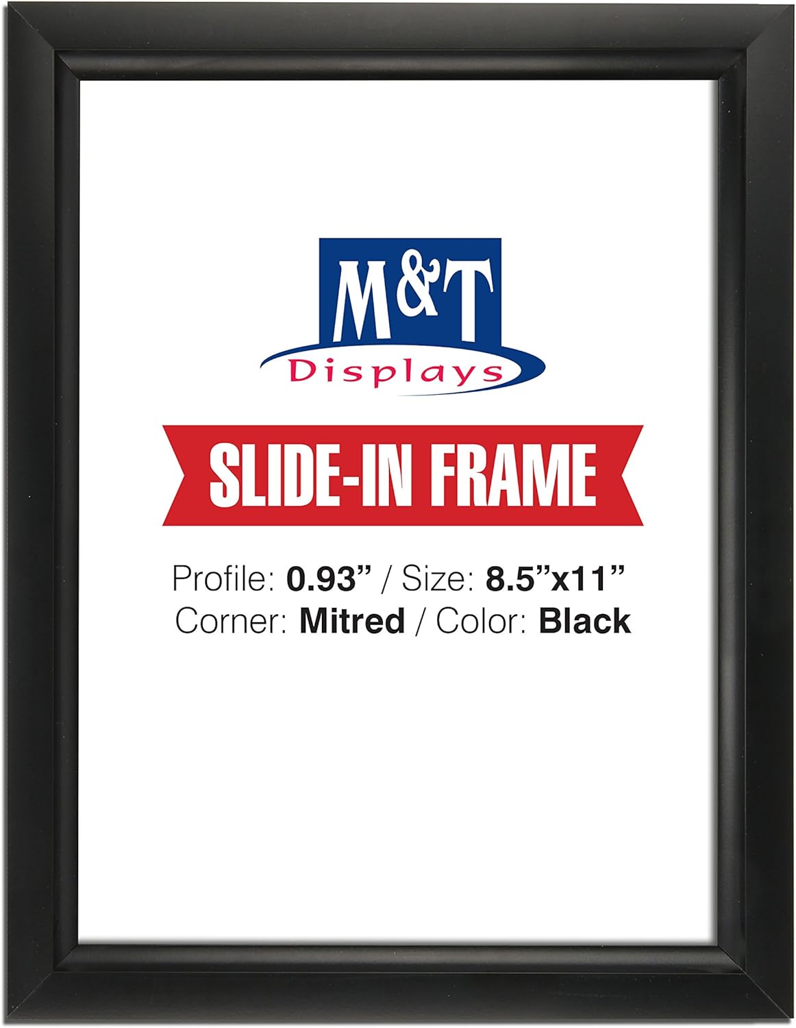 Slide In Frame 8 5 X 11 Inch Poster Size 0 93 Black And Silver Color Slide In Frame 8 5 X 11 Inch Poster Size 0 93 Black And Silver Color