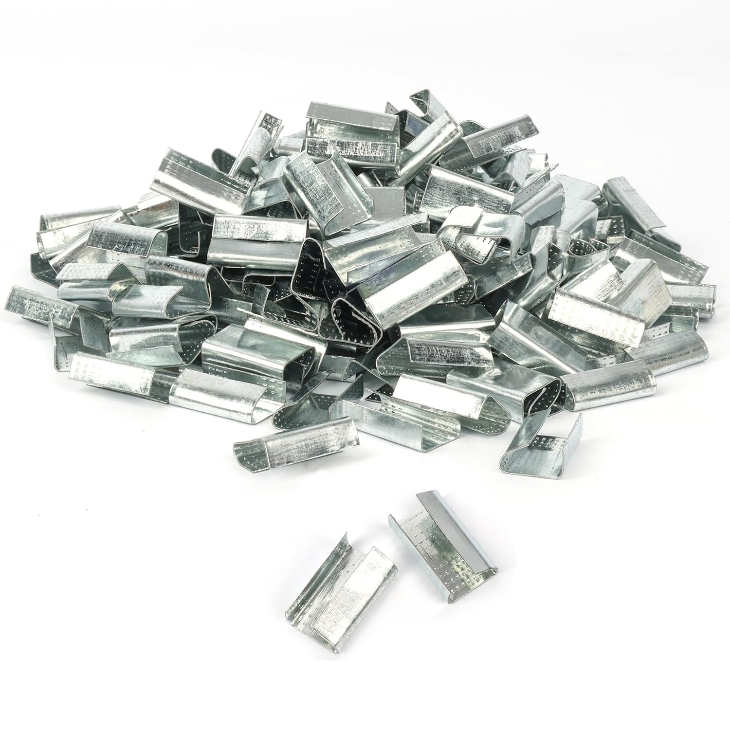 Amazon.com: 200PCS Packaging Strapping Open Serrated Seals for 1/2 ...