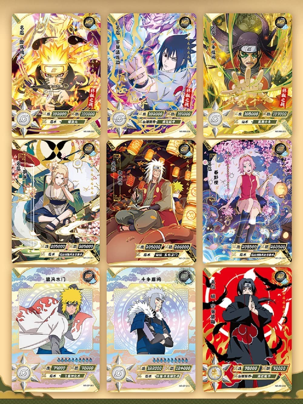 Buy 60PCS-Naruto Cards Booster Box - Genuine Authorization Anime CCG ...