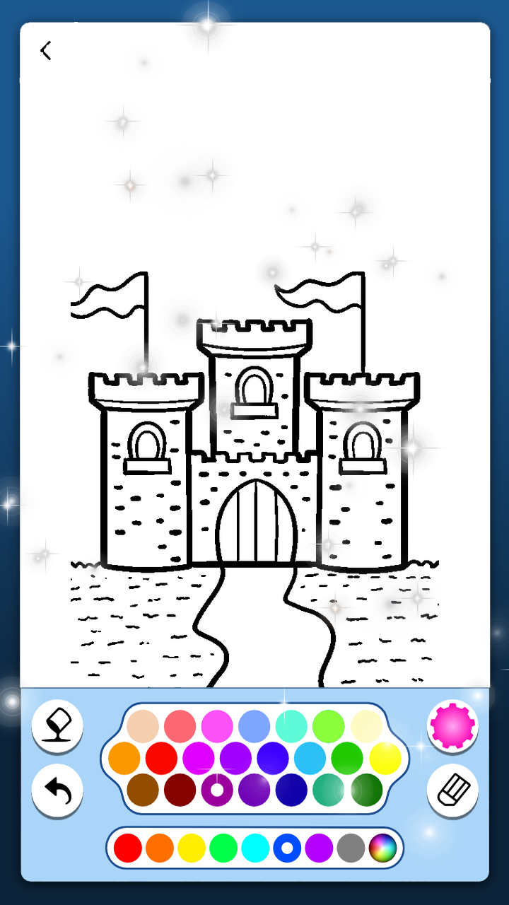 Castle Drawing For Coloring Fun Castle Clipart & Coloring Pages