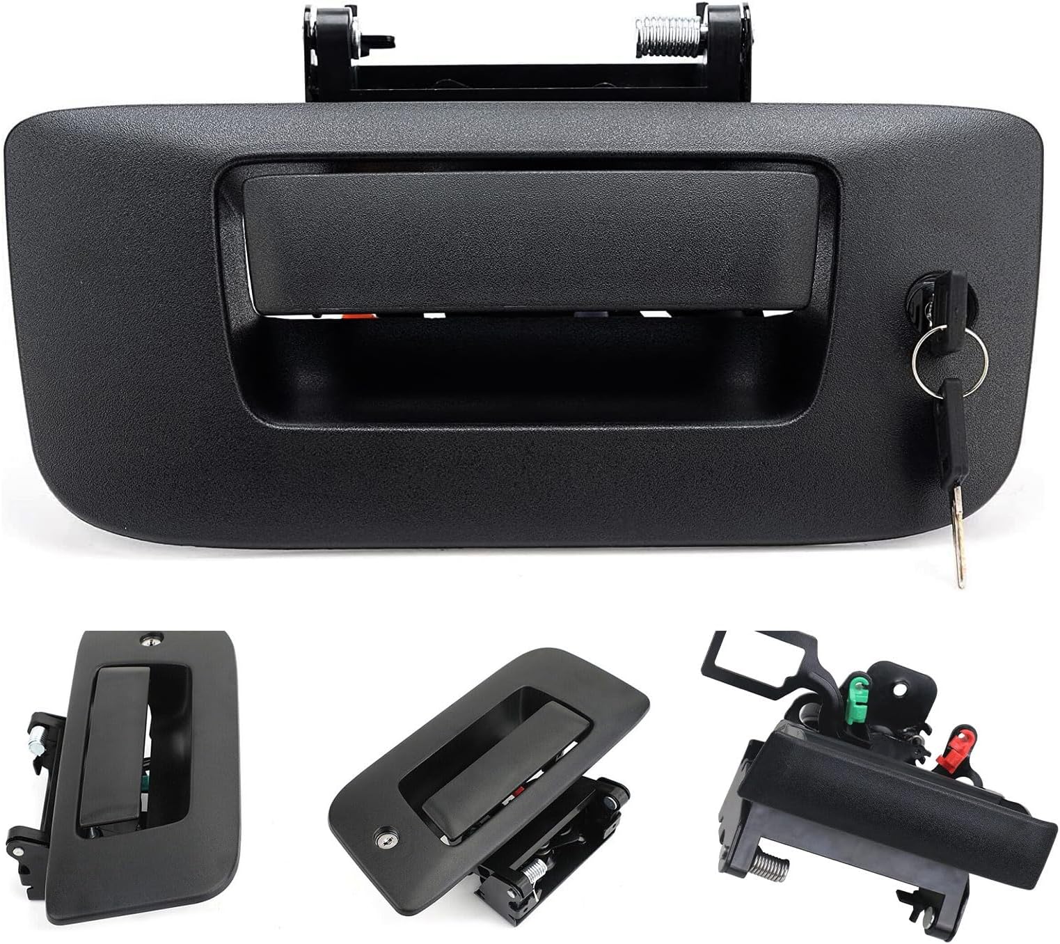 Amazon.com: Tailgate Door Handle & Bezel Lock Set, Compatible with 2007 ...