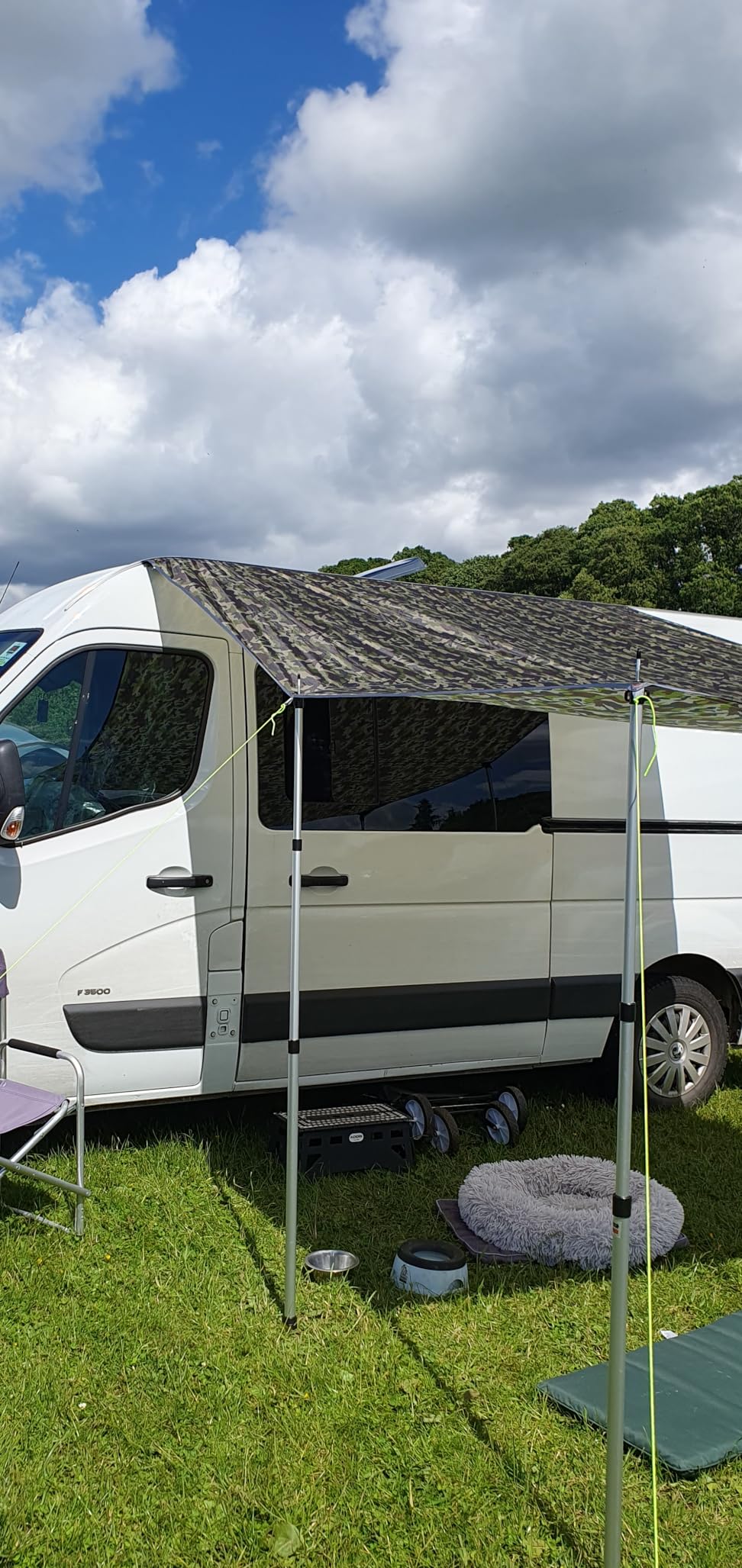 Wild Earth DELUX Sun Canopy Awning for VW Camper Van Motorhome RV 2.4m ...