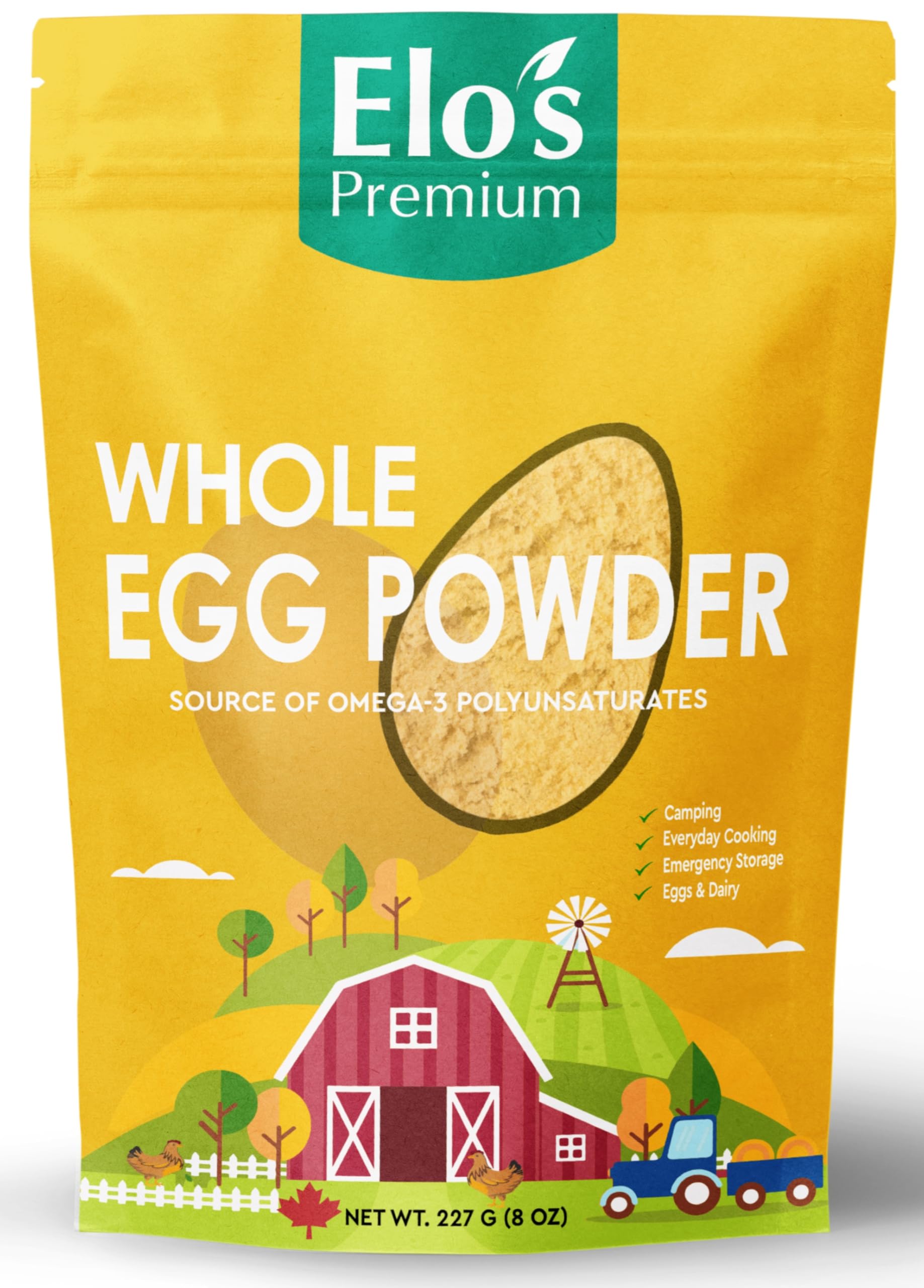 Dried Whole Egg Powder 8oz | PRODUCT OF CANADA| Premium Quality ...