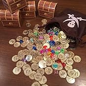 Pirate Treasure Chests (4/Pkg)