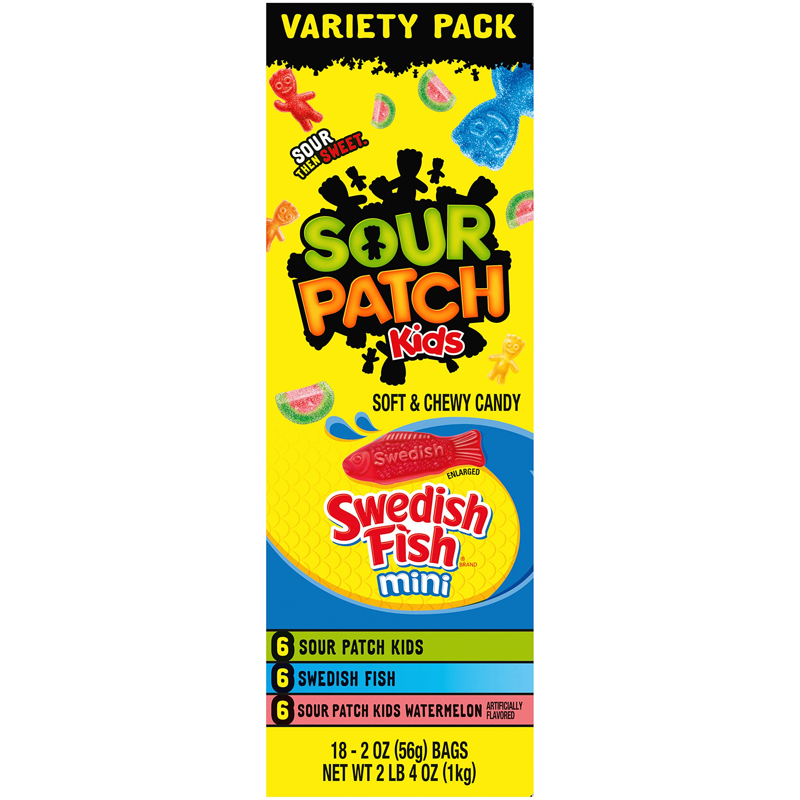 SOUR PATCH KIDS & SWEDISH FIS...B07ZSDKMBX | Encarguelo.com