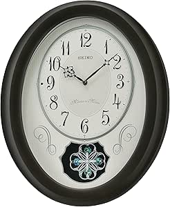 Amazon.com: SEIKO Melodies in Motion Musical Wall Clock, Bluebell : Home & Kitchen