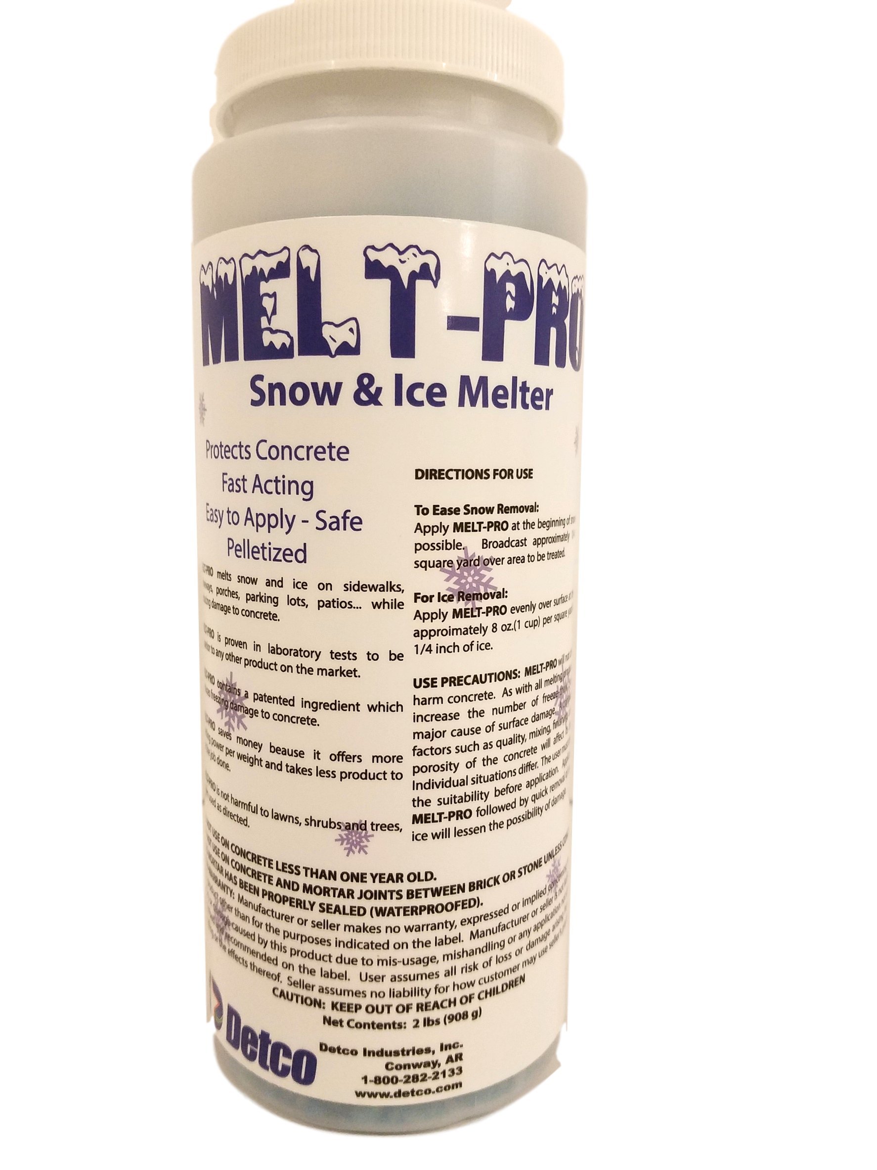 Snapklik.com : Snow & Ice Melter- Unique Polymer Formula-Big- 2 Lb Shaker