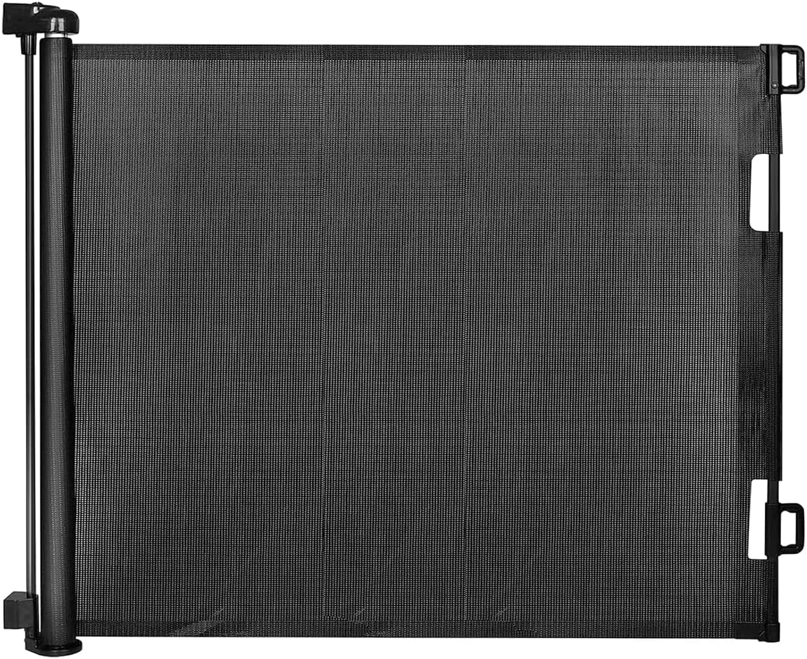 Retractable Baby Gate,Mesh Baby Gate or Mesh Dog Gate,33.6" Tall ...