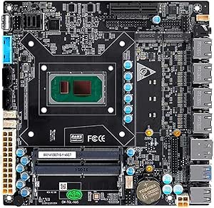 Tuofudun 6 Bay NAS Motherboard 11th Gen i3-1115G4 4x i226 2.5G 6xSATA 2xM.2 NVMe PCIEx4 Mini ITX ...