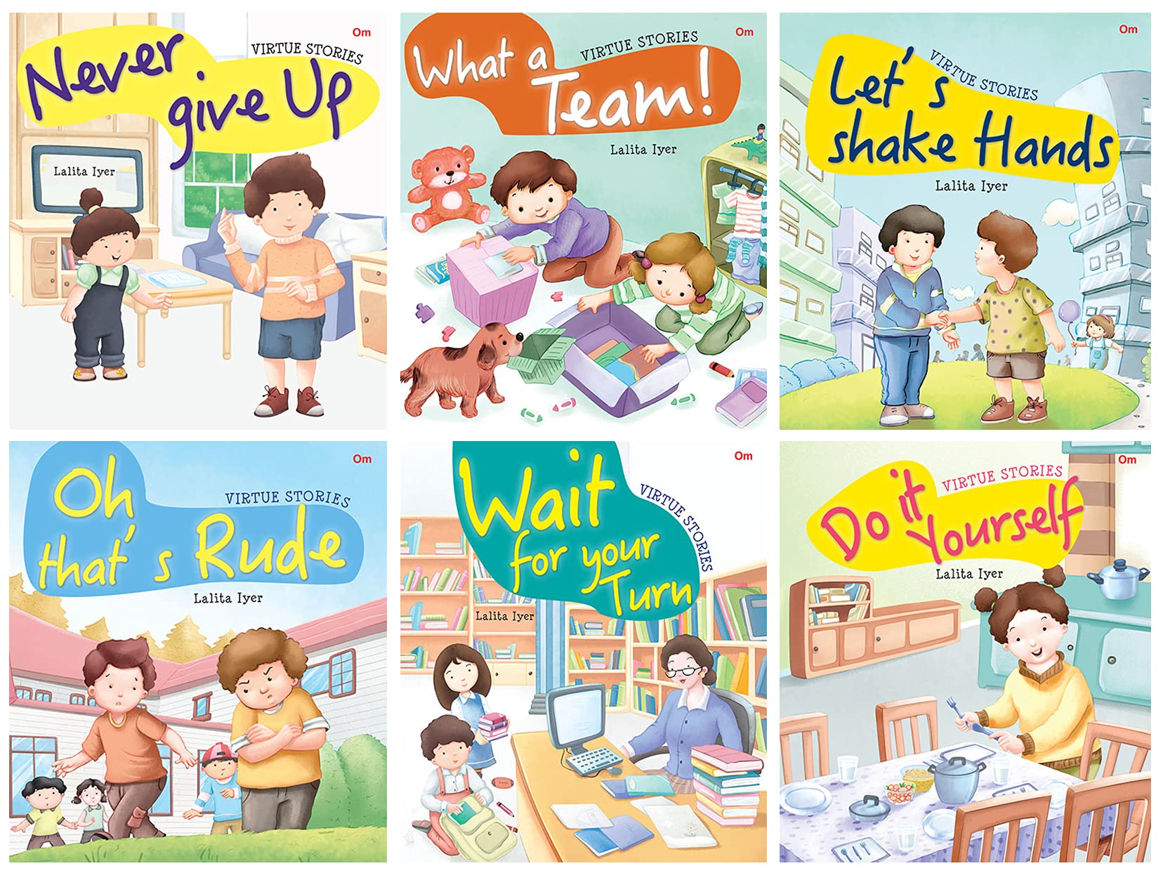 Buy VIRTUE STORIES PACK 1 (SET OF 6 BOOKS) Book Online at Low Prices in ...