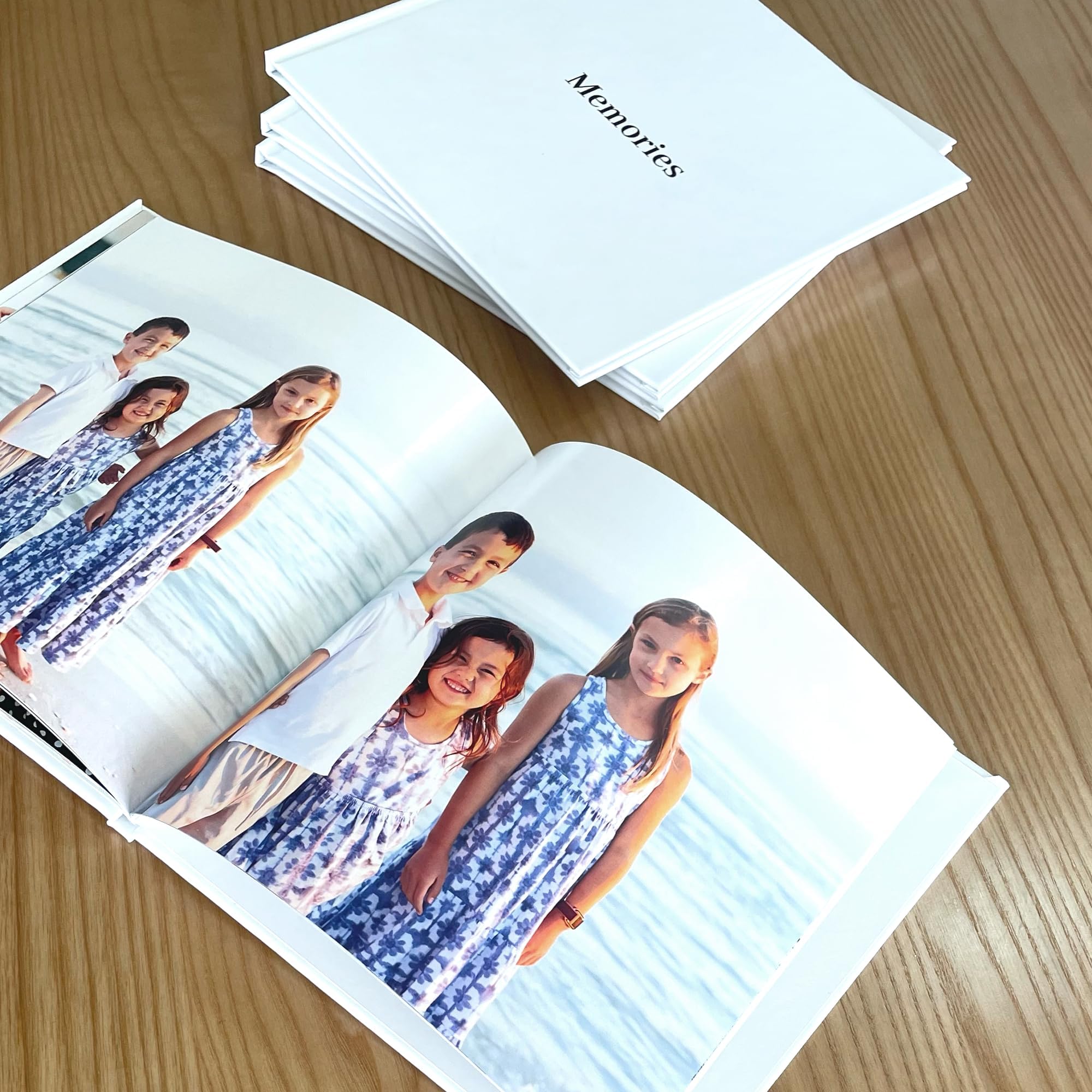 Amazon.com: Personalized Photo Album 8x8" Hard Cover - Print Your own ...