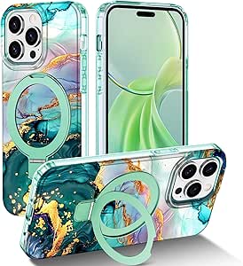 Amazon.com: Lamcase for iPhone 14 Pro Case with Magnetic Invisible Ring Stand [Compatible with ...