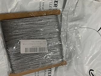 Amazon.com: Silver Metallic Cord Braid String for Gift Wrap DIY Crafts ...