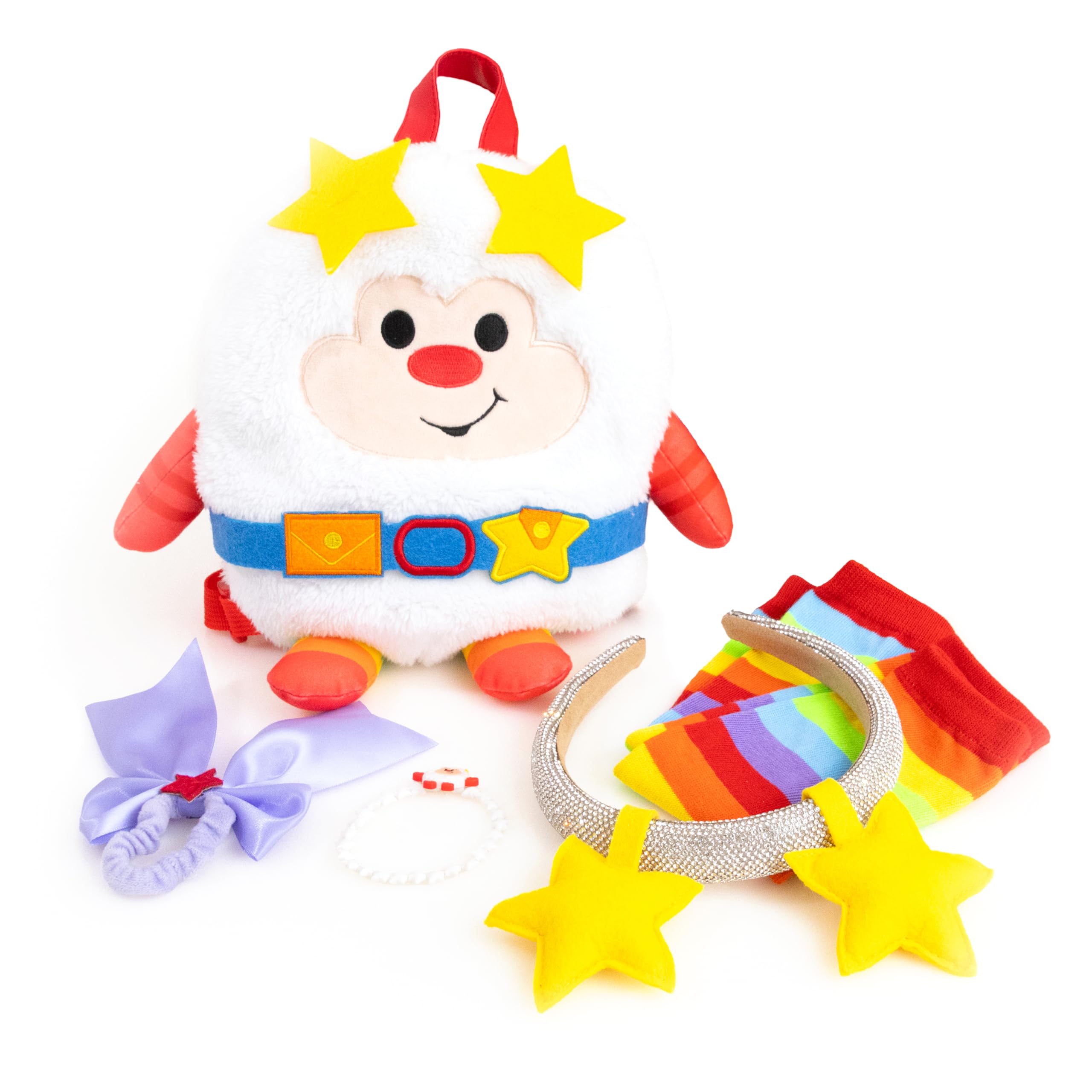 Amazon.com: Rainbow Brite 6-Piece Set with adjustable Plush Backpack ...