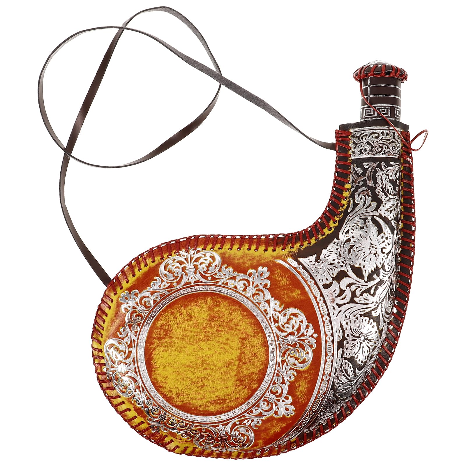 Amazon.com: Amosfun Traditional Spanish Wine Bota Vintage Leather ...