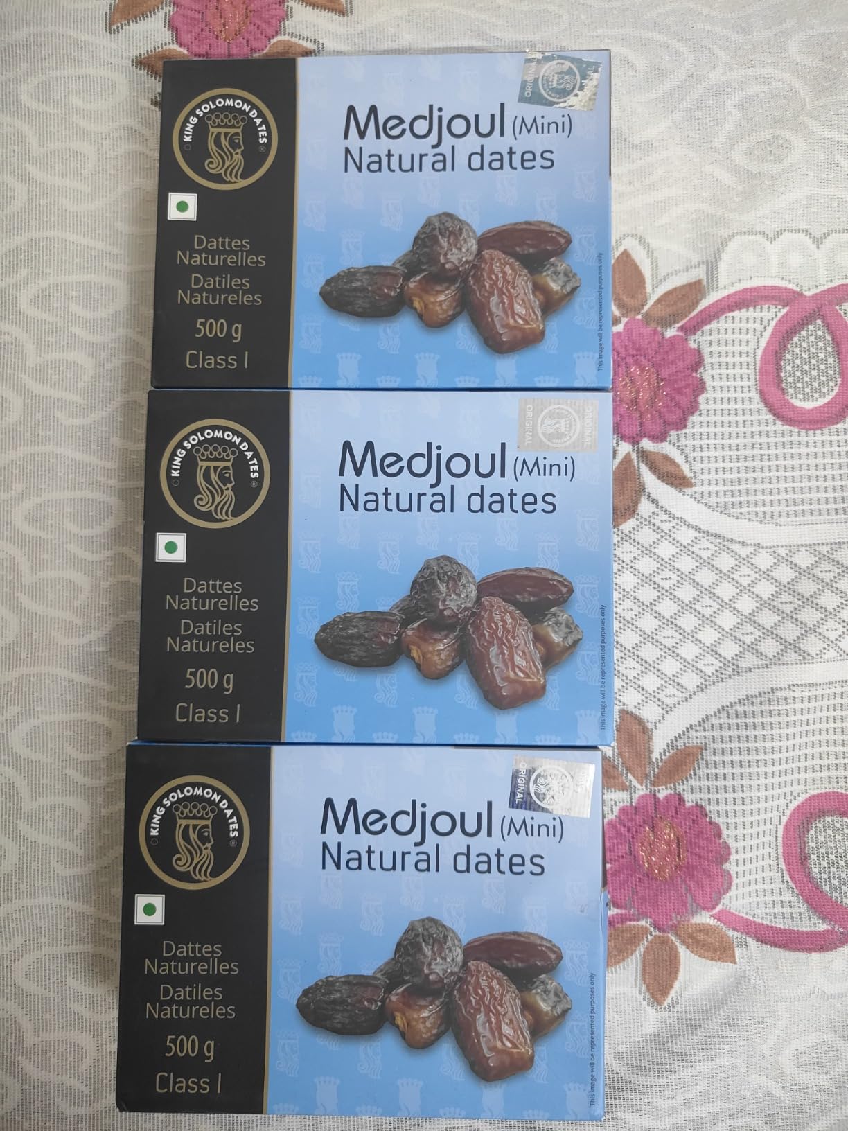 KING SOLOMON DATES Medjool Dates 1kg (500g Pack of 2)|Fresh & Delicious ...