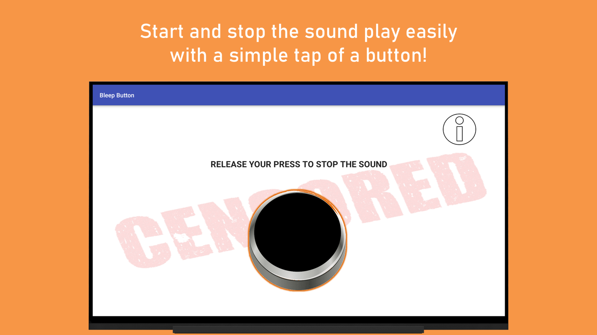Bleep Button - App on the Amazon Appstore