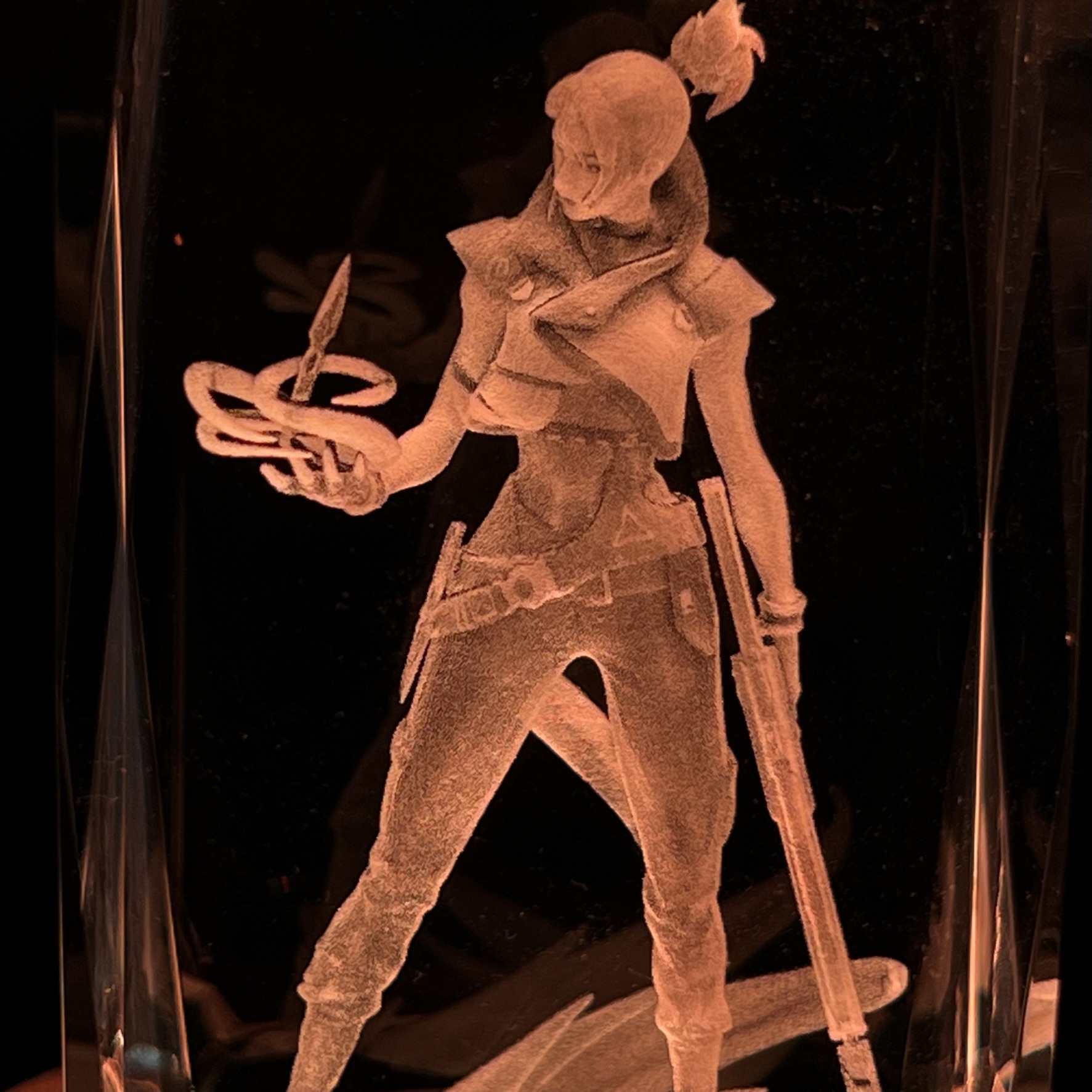 Watch Valorant 3D crystal figure ﹙Agent Jett﹚ on Amazon Live