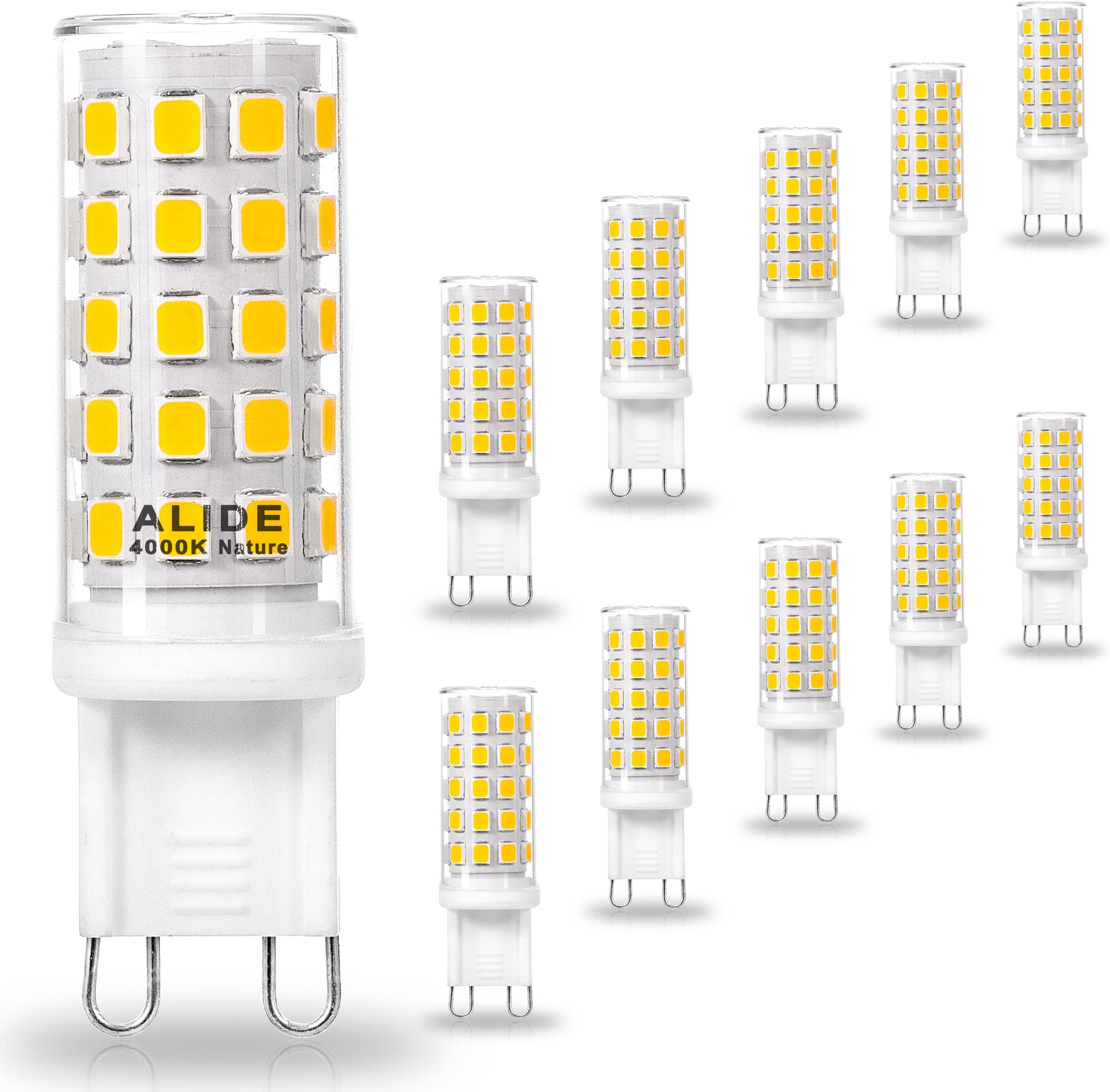 Sapiential Creation G9 LED Bulb Dimmable G9 Bulb 4W 400LM CRI 85 T4 G9 ...