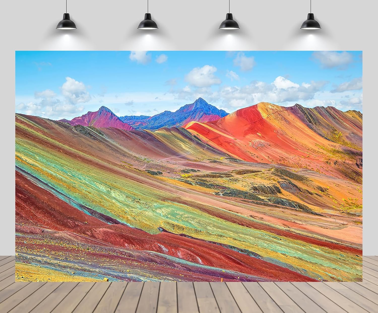 Amazon.com : CHNYWORK 7ftx5ft Andes Mountain Backdrop Peru Colorful ...