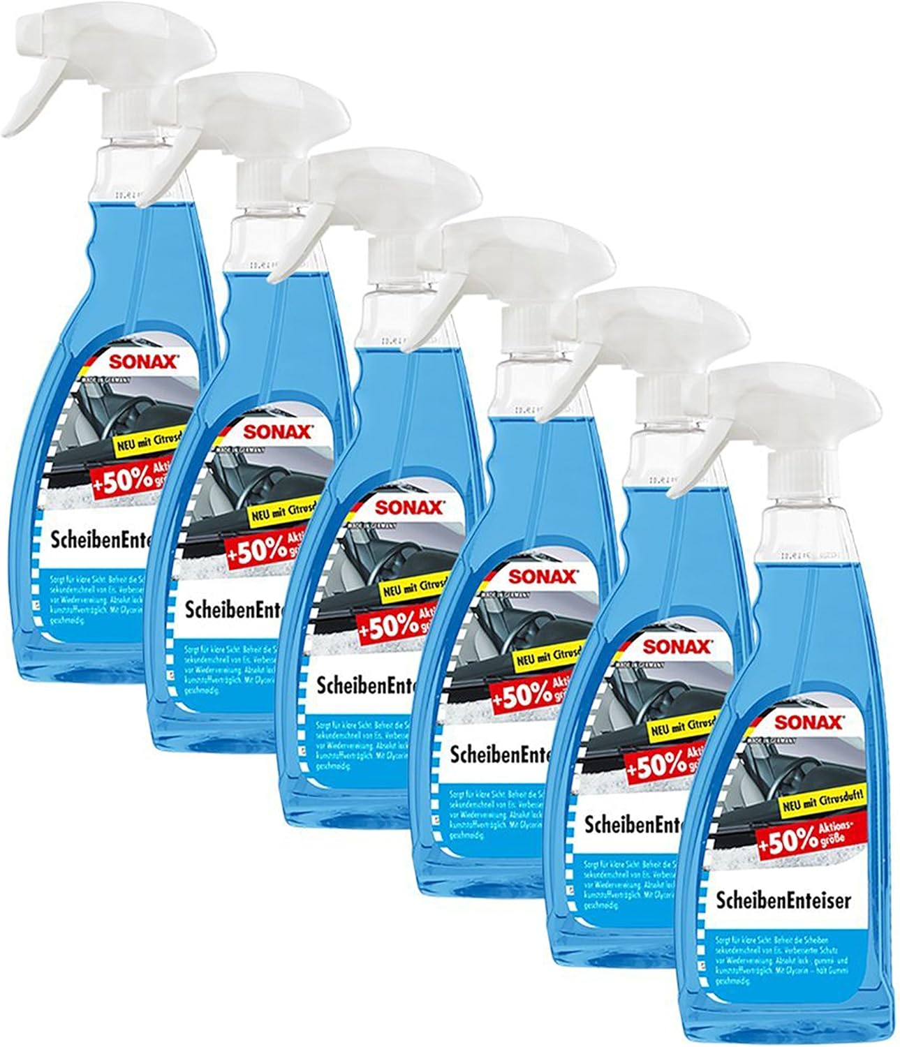 SONAX Scheibenenteiser Scheiben-Entfroster Sprühflasche Enteiserspray ...