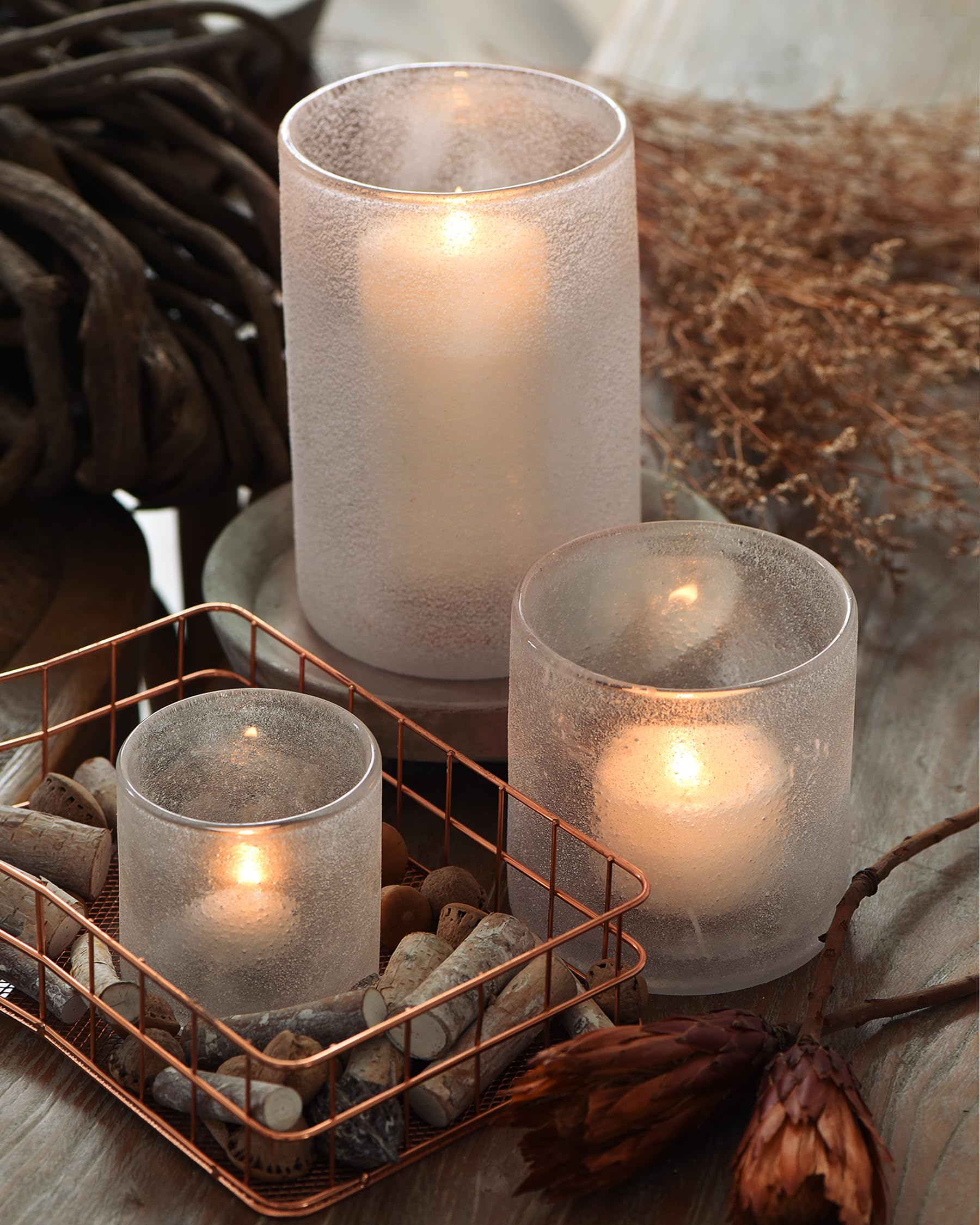Hurricane Centerpiece Ideas Easy Christmas Floating Candles