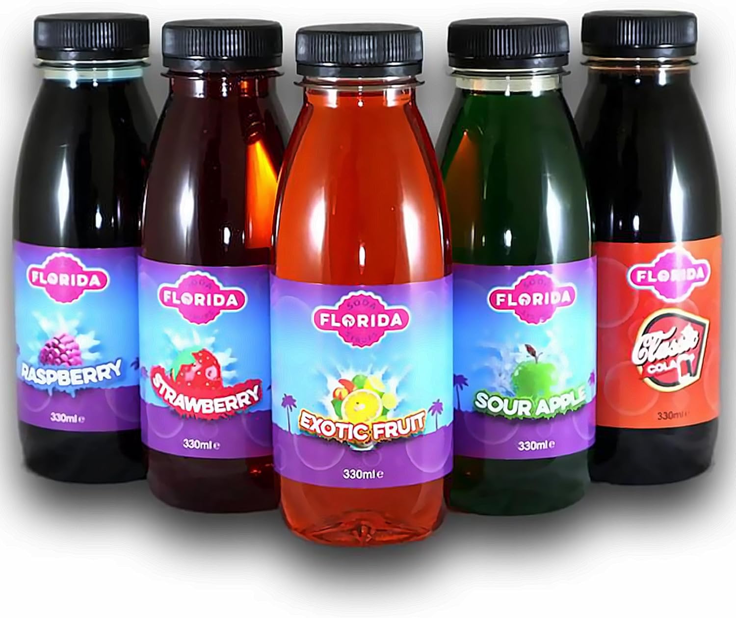 Florida Soda Syrup Compatible With Sodastream - Standard, Retro & Mixed ...