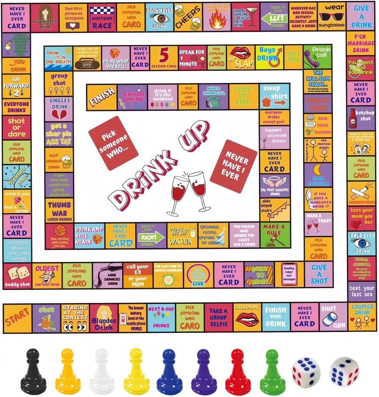 Drinking Games for Adults, Adult Monopoly Board Game, Drinking Games ...