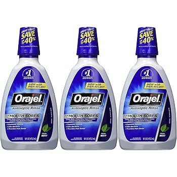 Amazon.com: CankAid Mouth Rinse – Helps Relieve Canker Sores ...