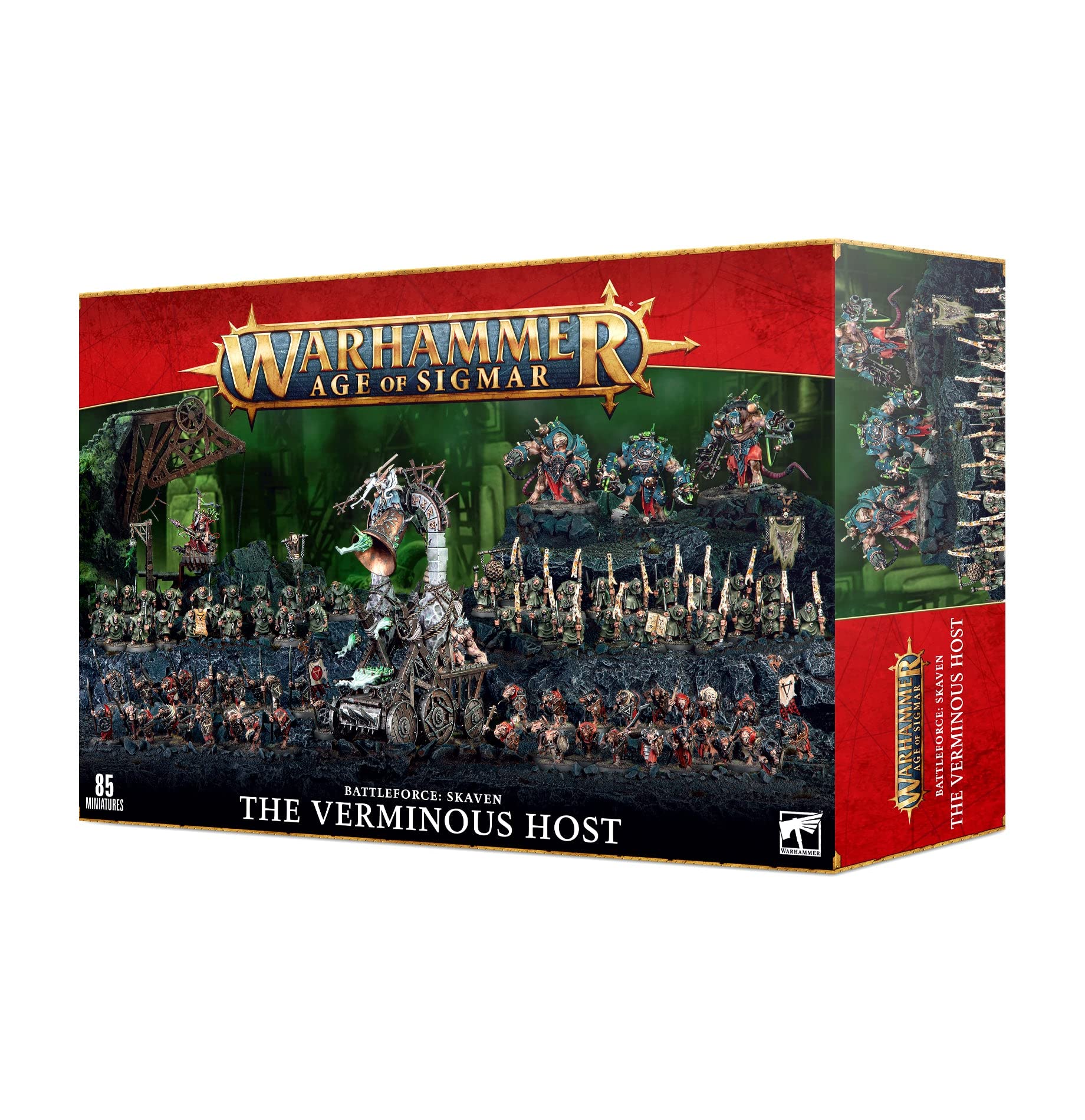 Games Workshop Warhammer Age Of Sigmar Battleforce Skaven The Verminous ...