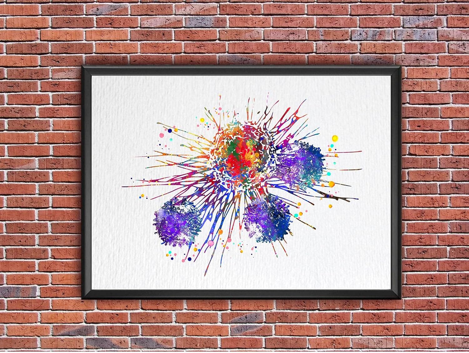 Buy Dignovel Studios 8X10 Unframed T-Cells Immune Cells Medical Art ...