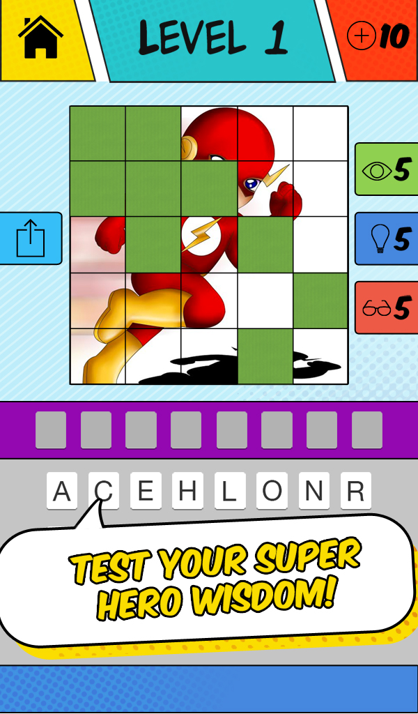 Name That Hero - Super Photo Puzzle Game for SuperHeroes and Villains ...