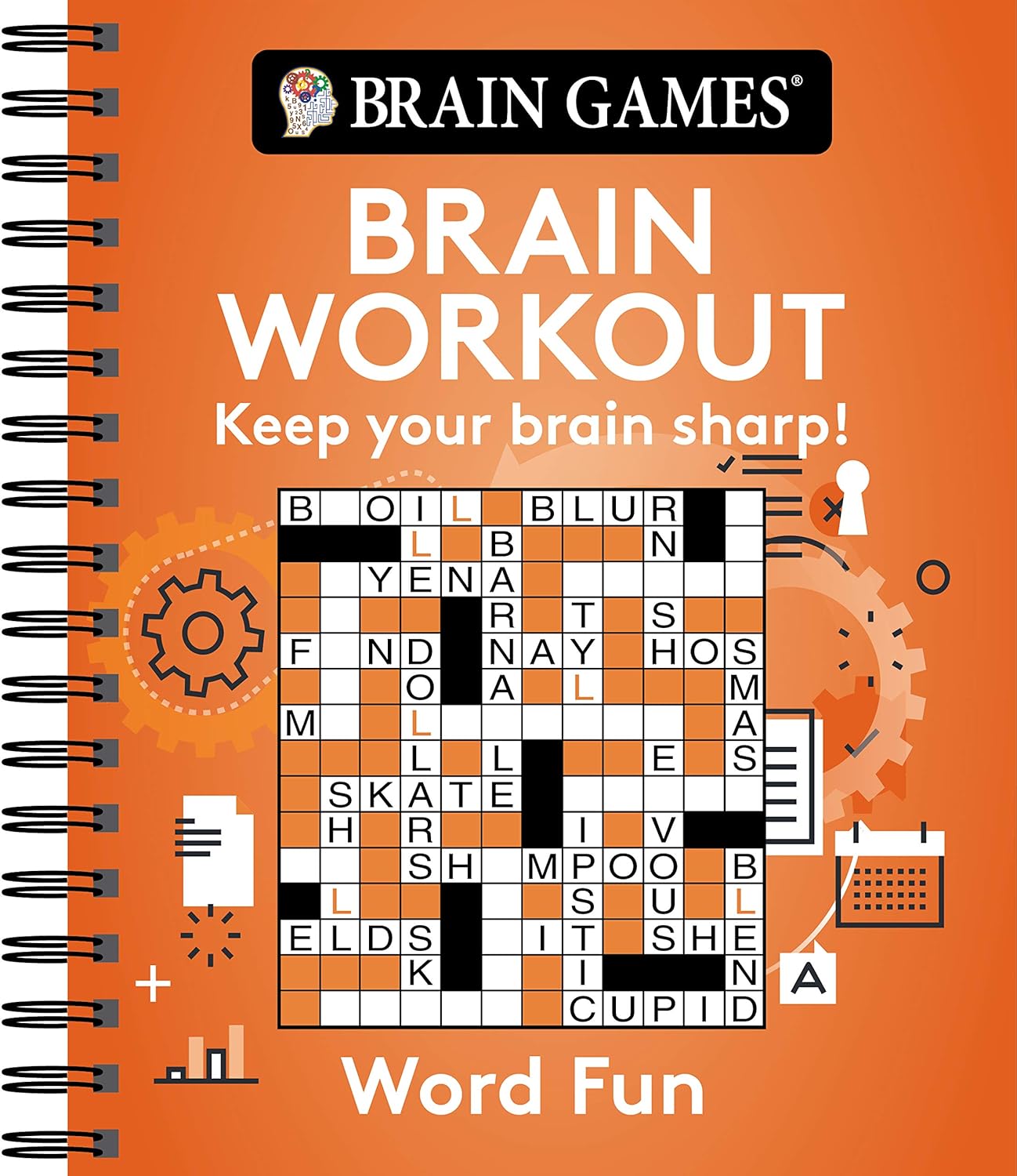 Brain Games - Brain Workout: Word Fun: Publications International Ltd ...
