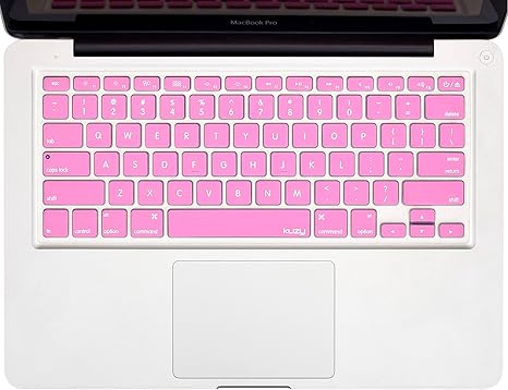 Amazon.com: Kuzy - BABY PINK Keyboard Silicone Cover Skin for Macbook ...